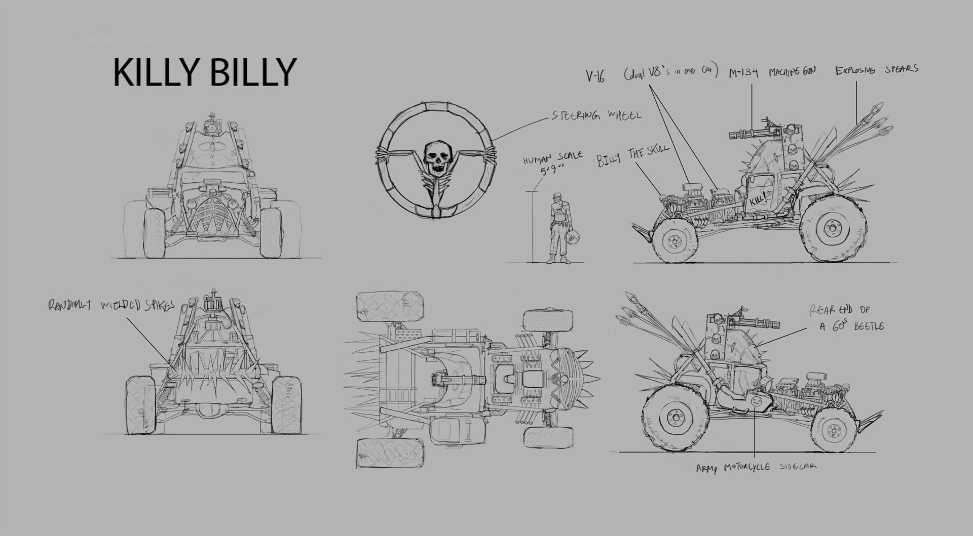 José Vélez - Killy Billy - Mad Max Inspired Car