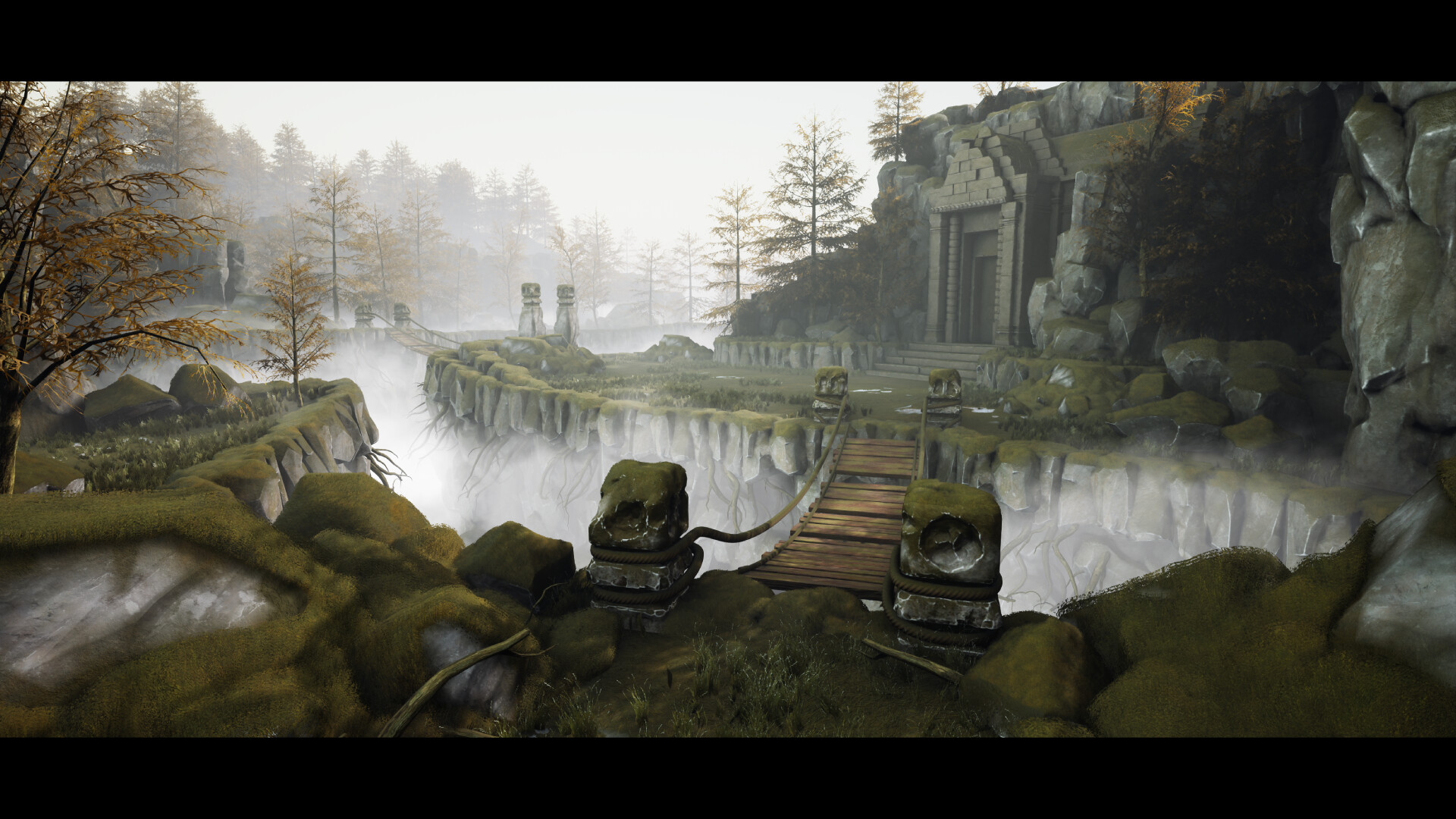 ArtStation - Fantasy Cliff Temples UE4