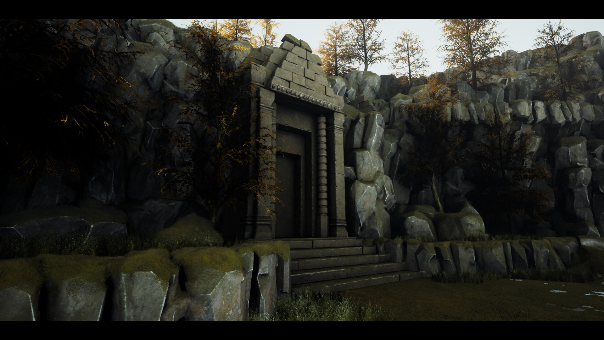 Sir Geo - Fantasy Cliff Temples UE4
