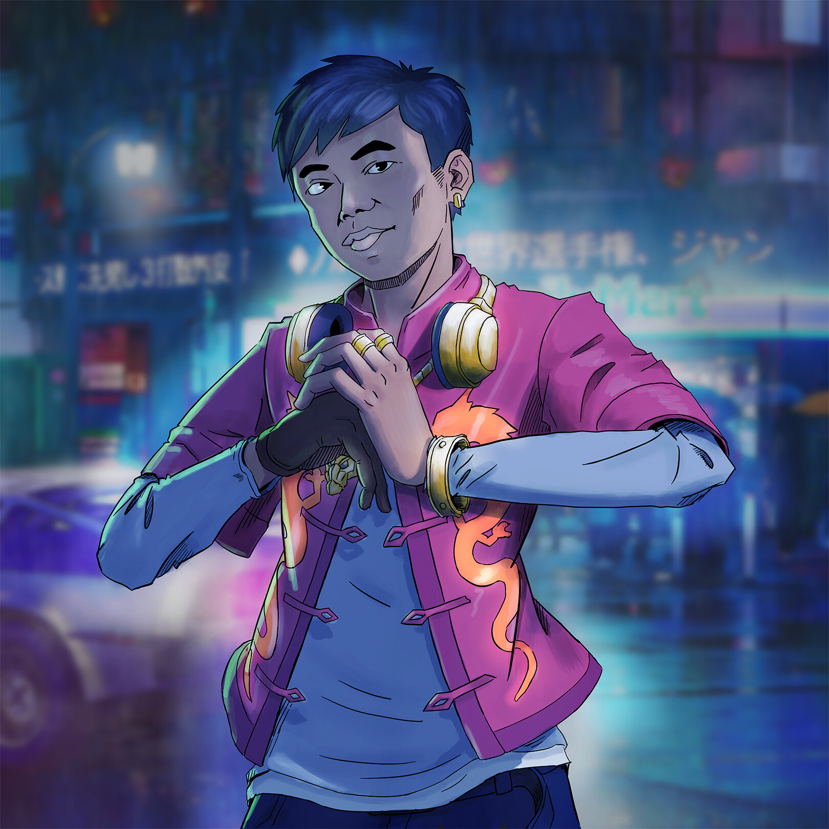 ArtStation - Portrait STUN Chou Profile