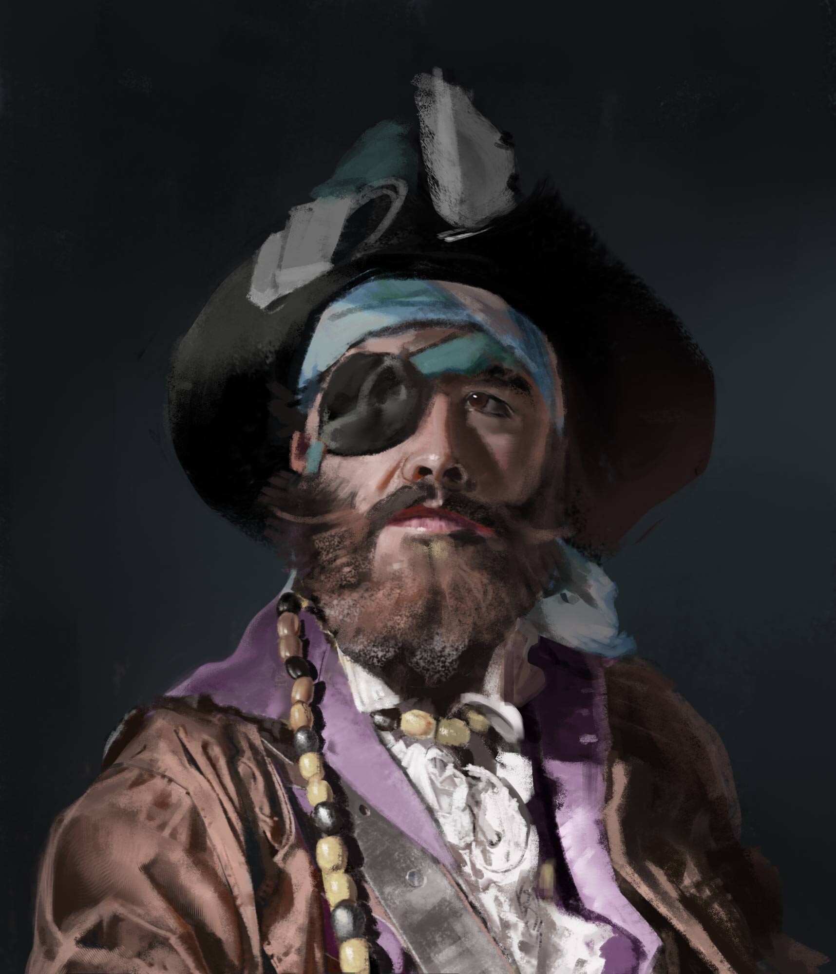 ArtStation - Daily pirate study #001