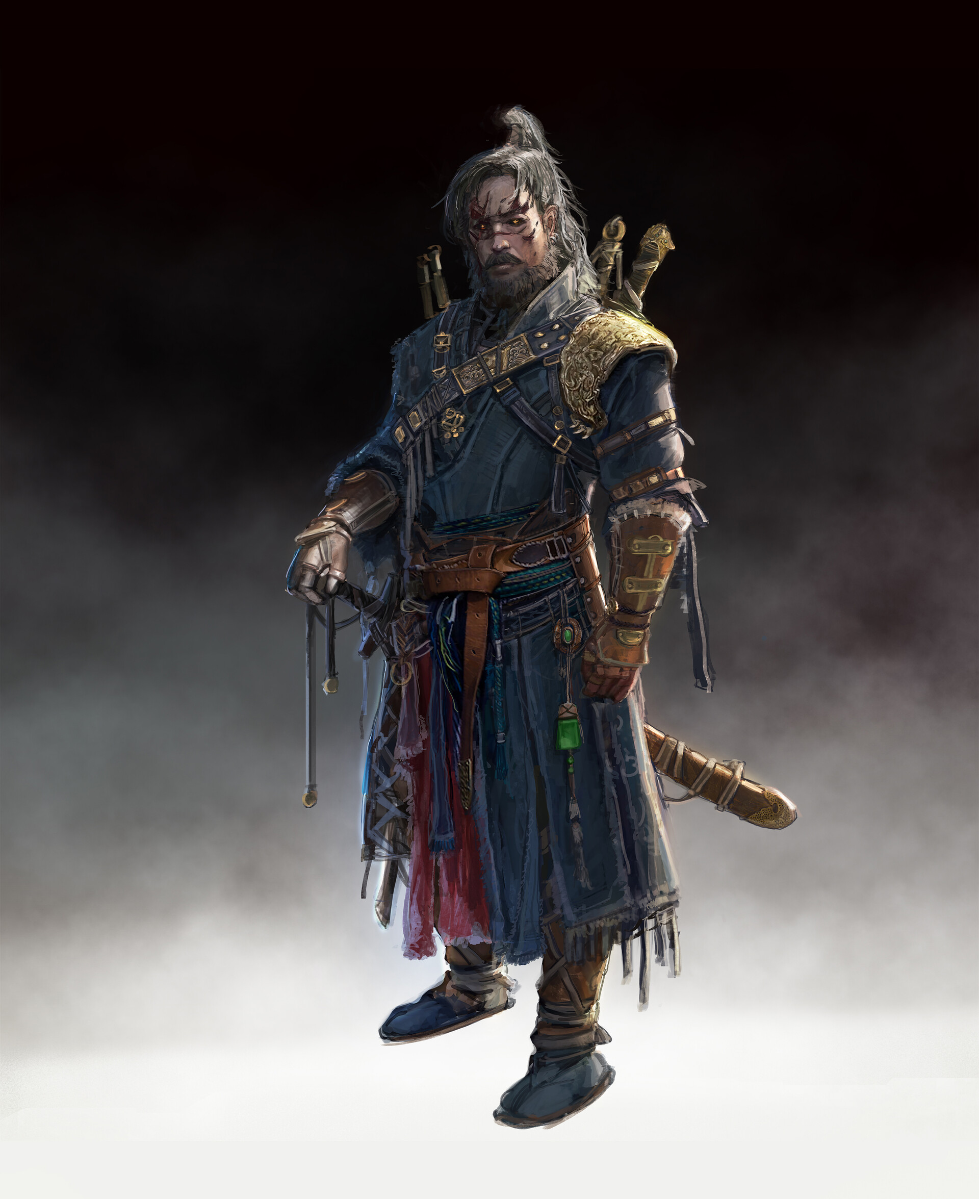 ArtStation - Oni Samurai