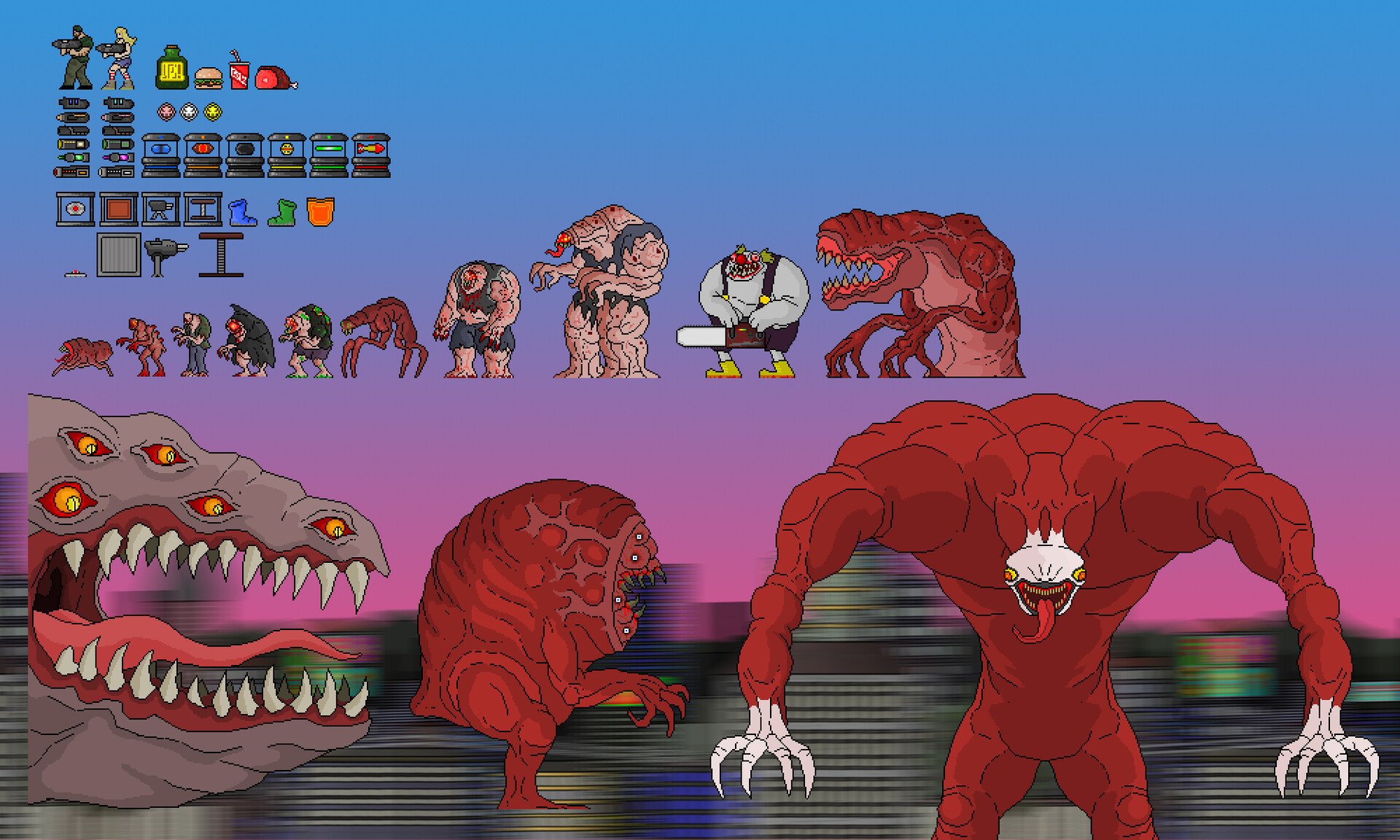 ArtStation - Sprites for Various Game Projects