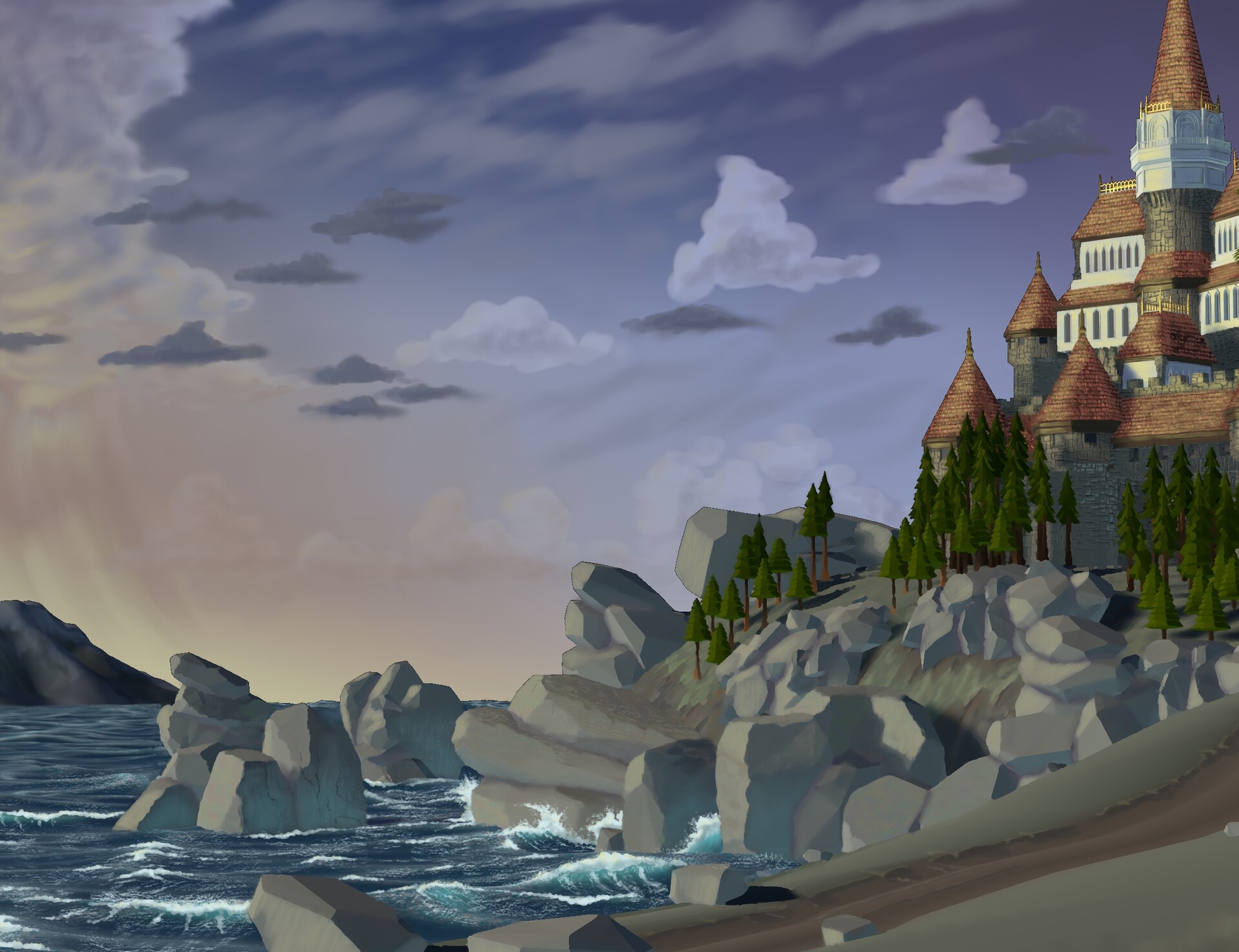 ArtStation - Ocean Tower