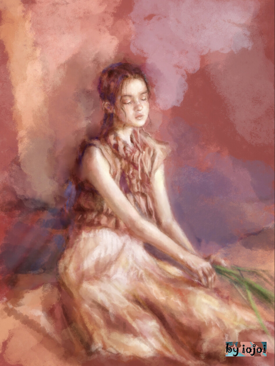 ArtStation - Red Girl