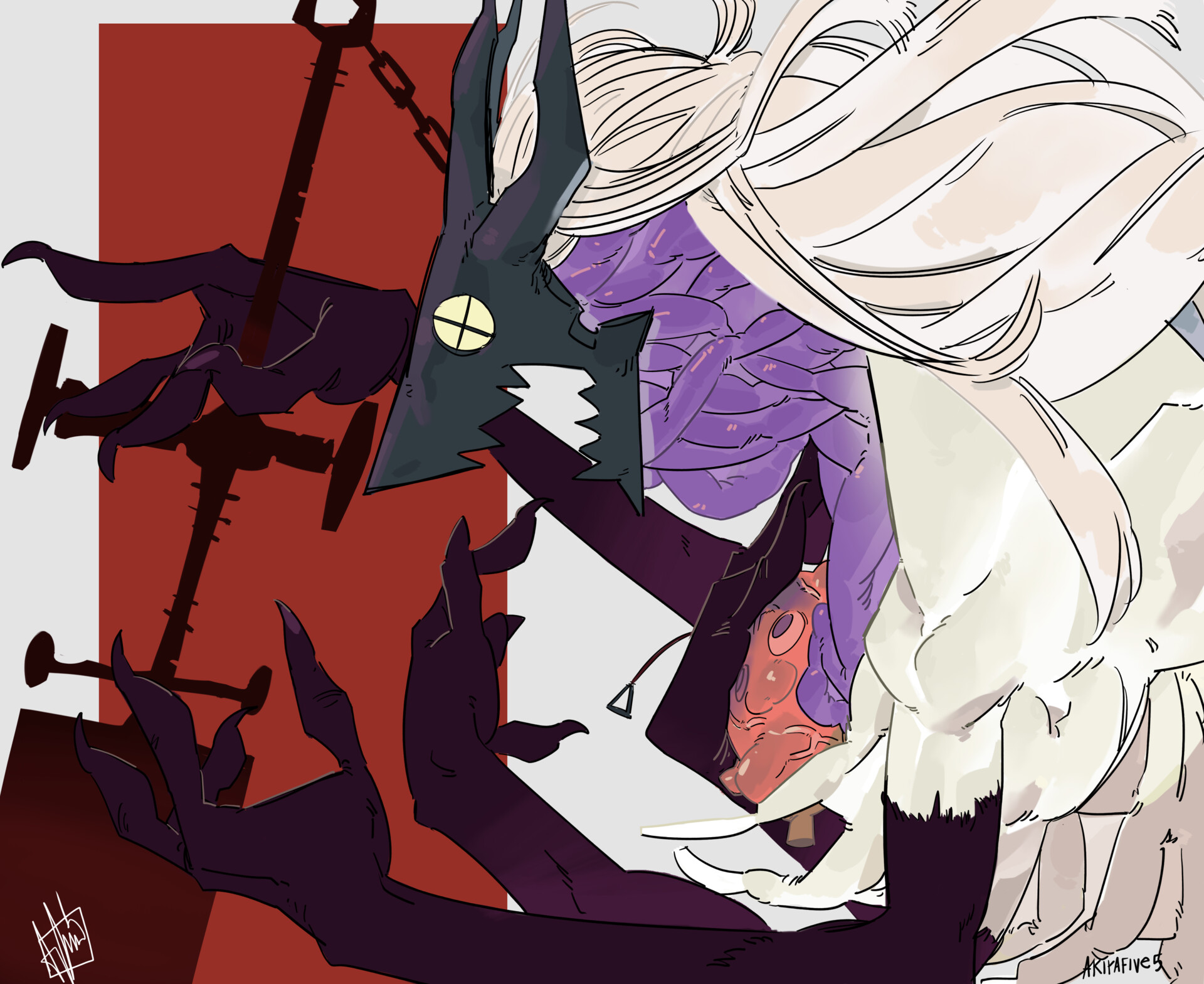 ArtStation - saint heart protector power