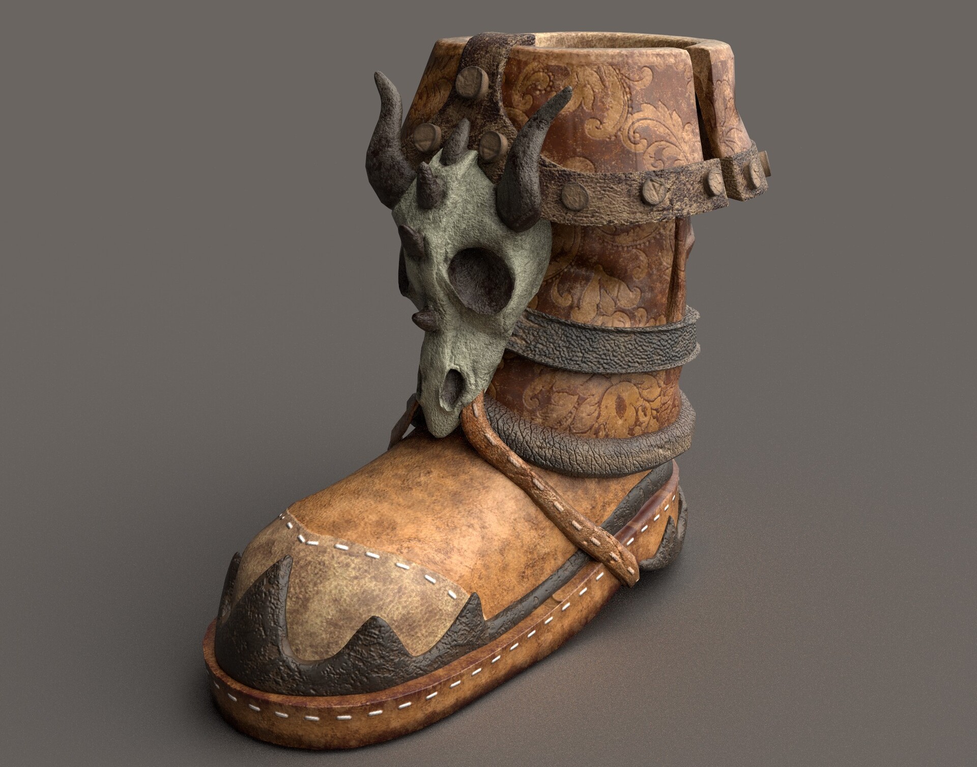 ArtStation - fantasy shoe