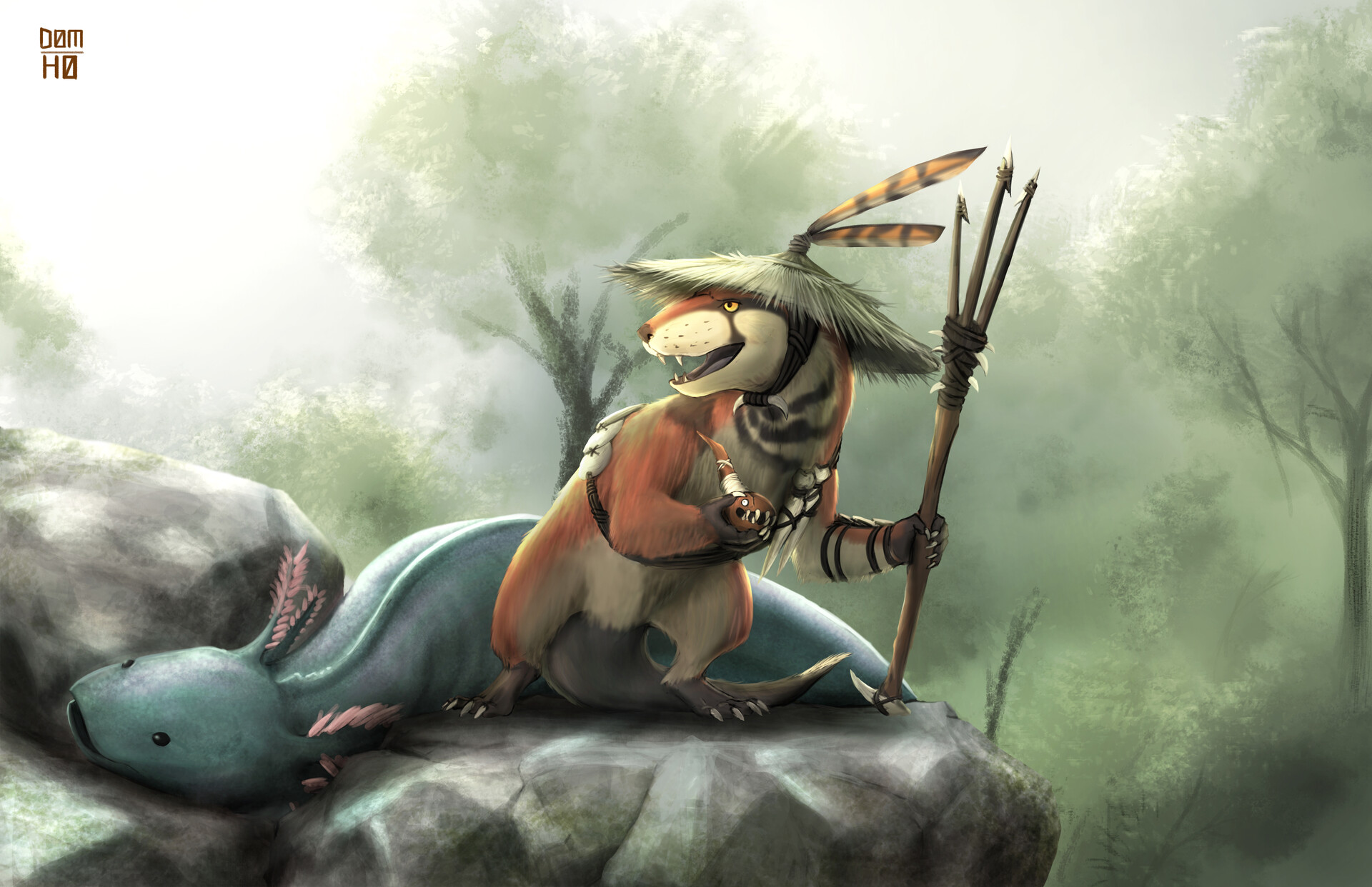 ArtStation - Didelphodon Bandit