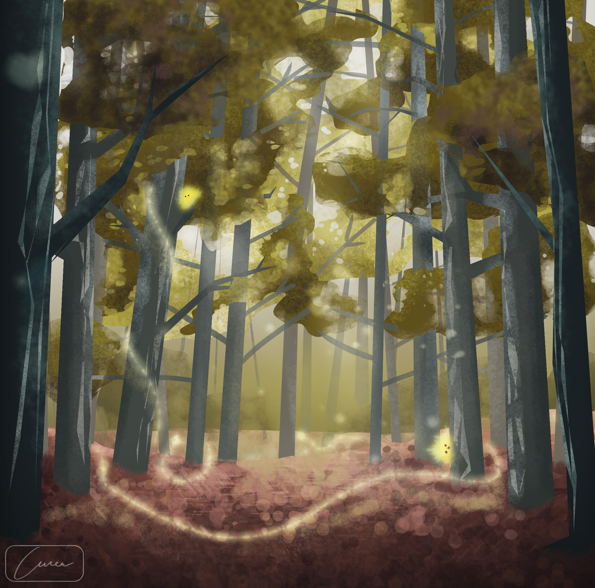 ArtStation - Enchanted forest