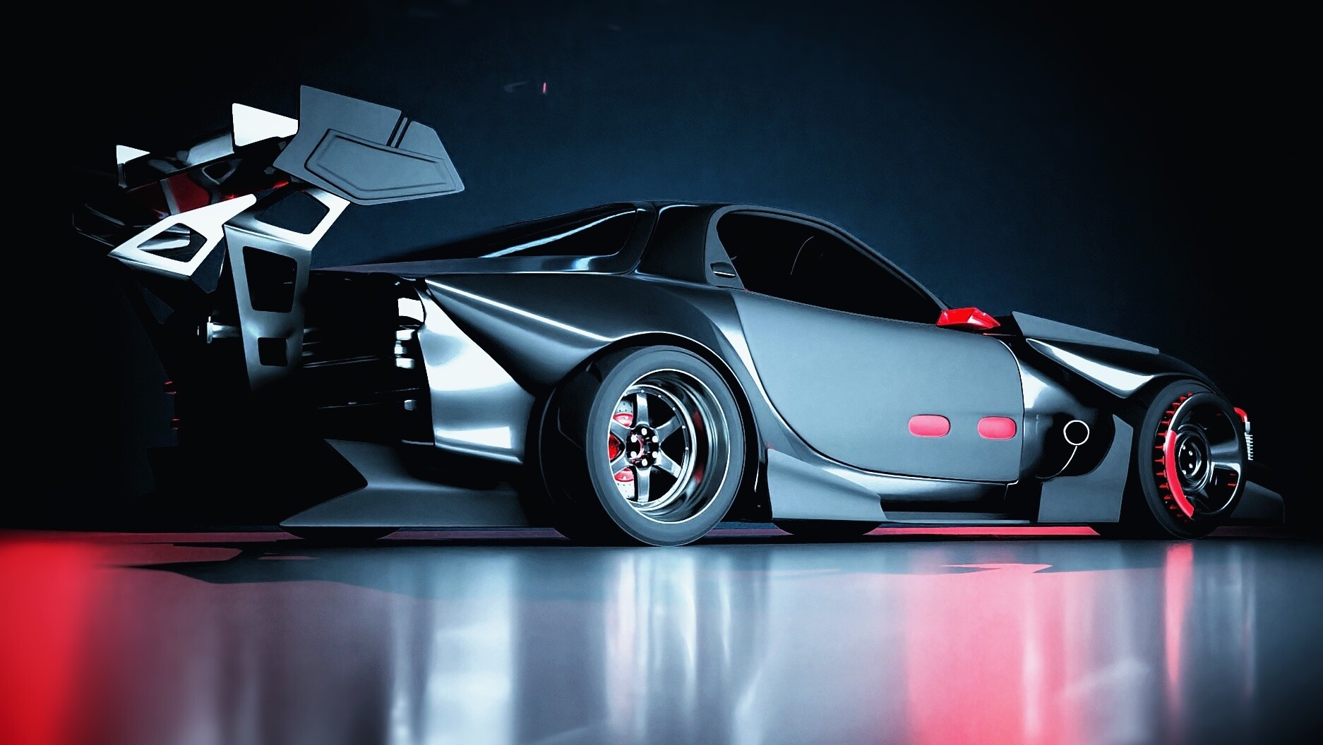 ArtStation - Mazda rx7