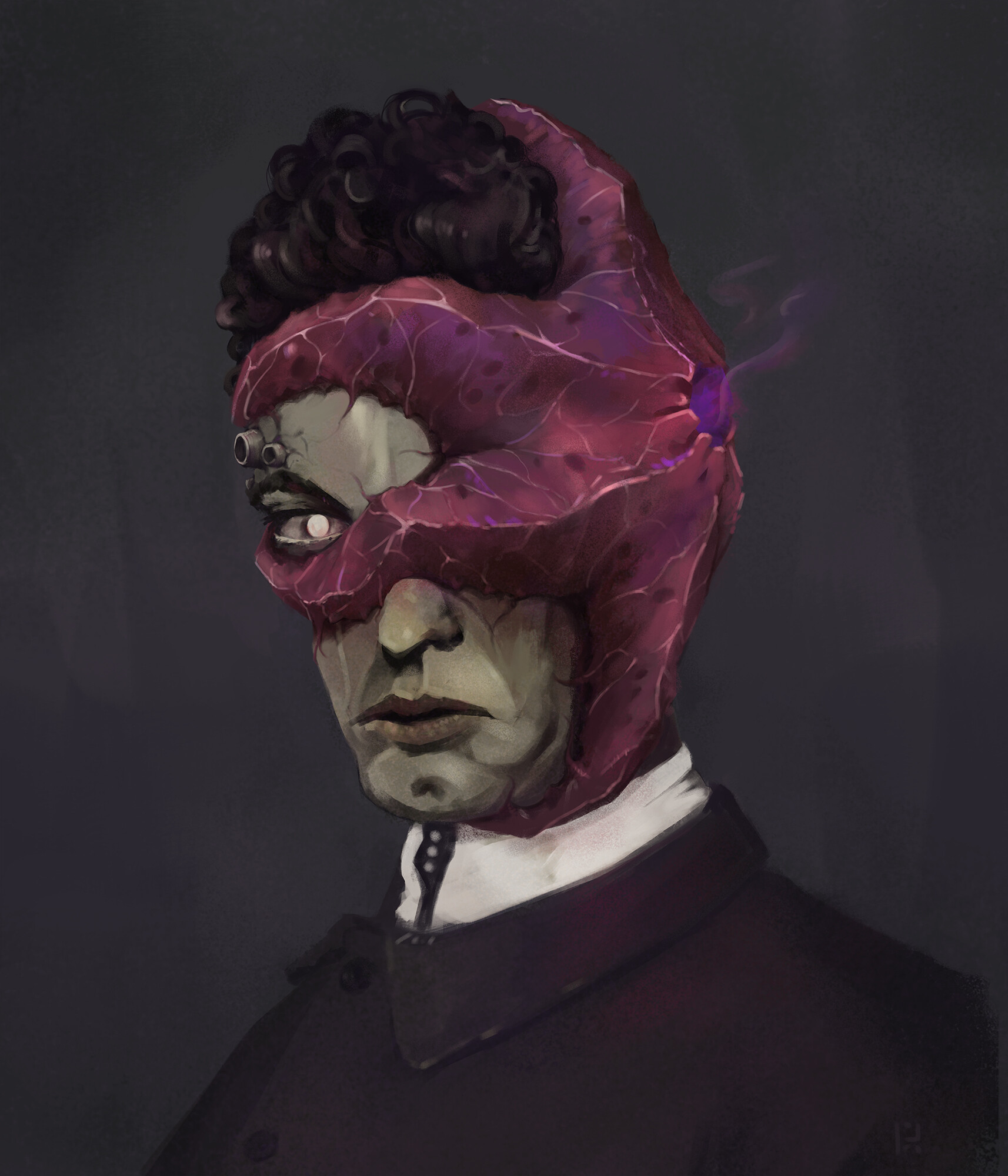 ArtStation - Parasitized portraits