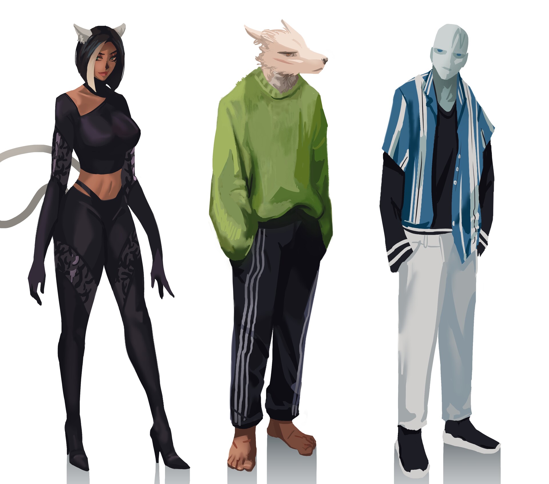 ArtStation - Clothing practice