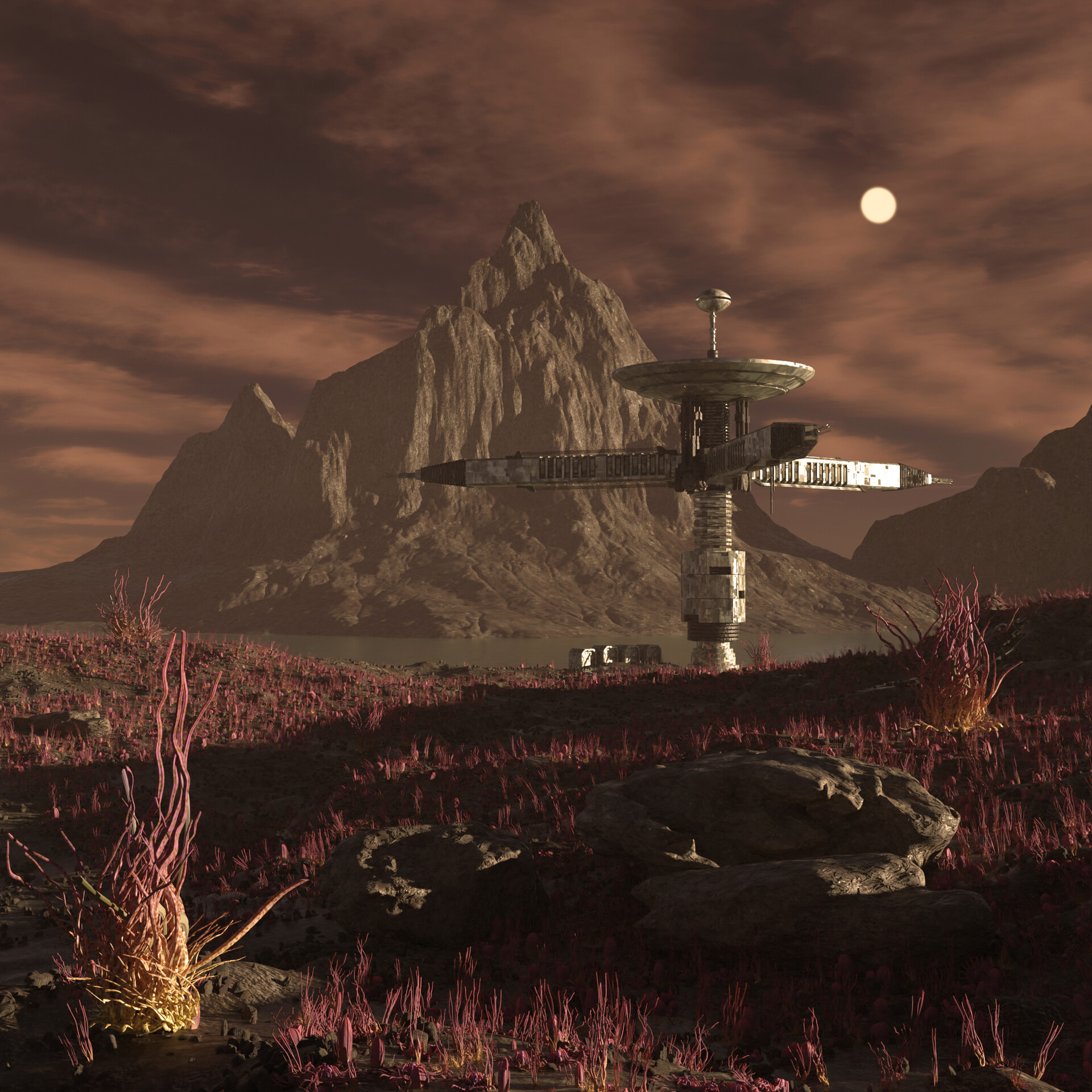 ArtStation - Recon Base Zeta