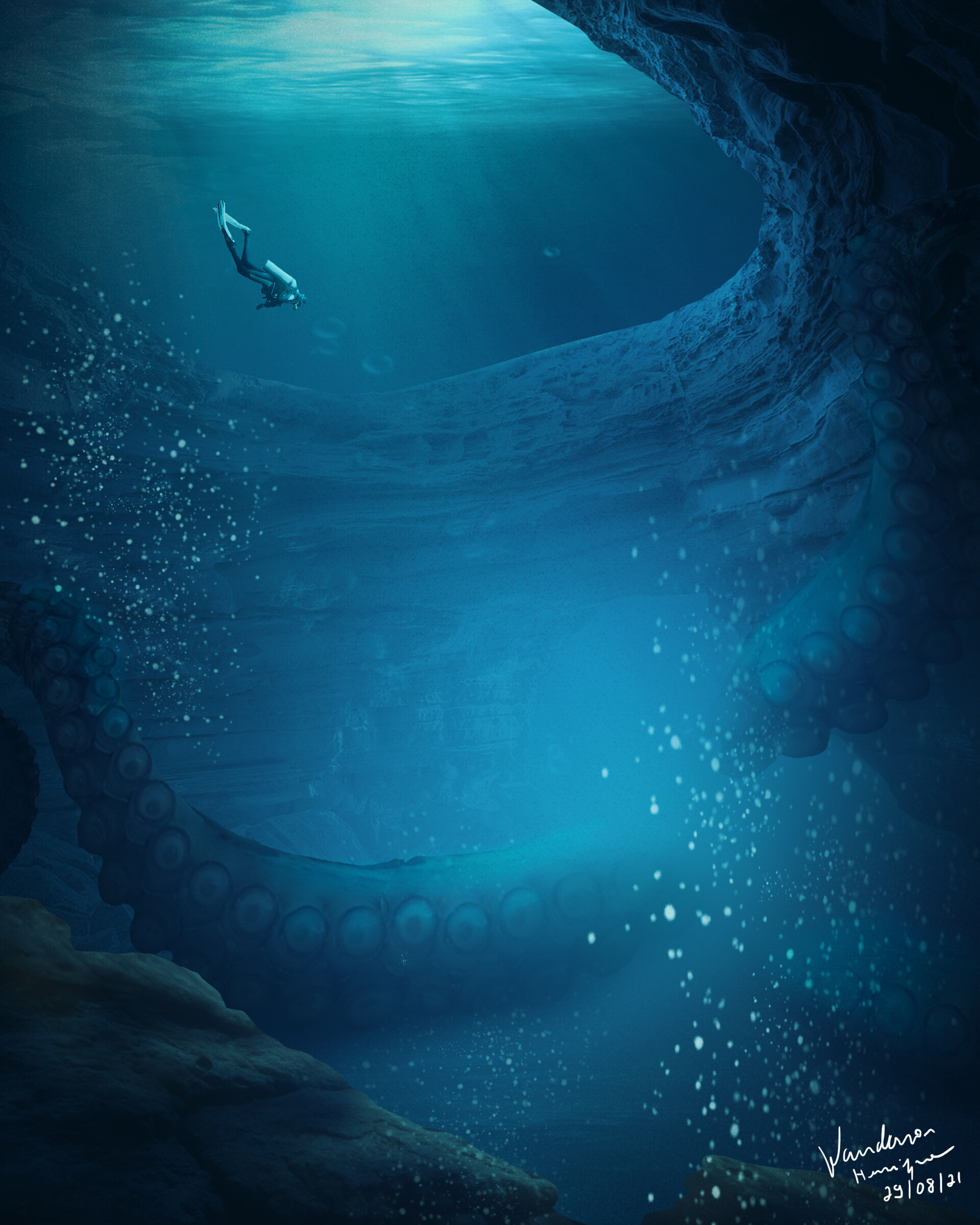 ArtStation - Underwater Creature