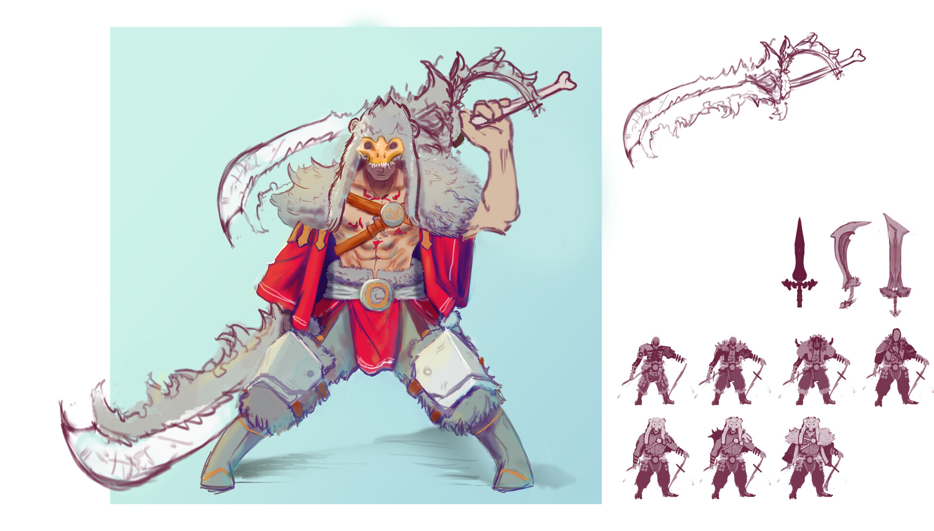 ArtStation - Bear man