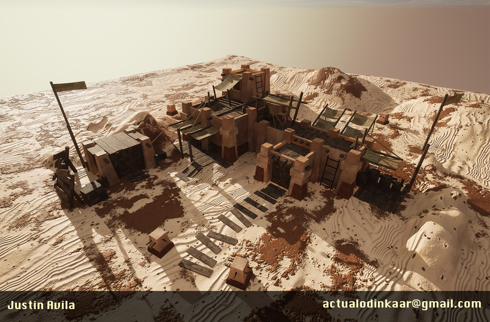 ArtStation - Adobe House