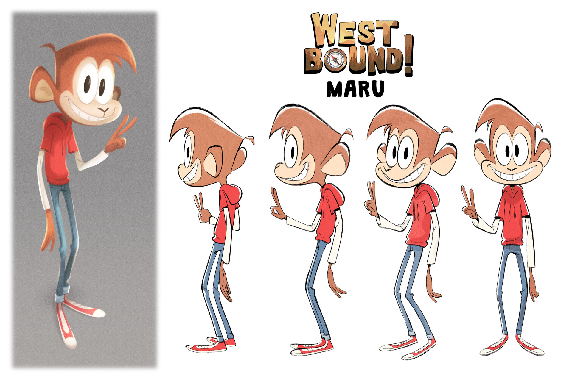 ArtStation - Maru - Westbound Character Design