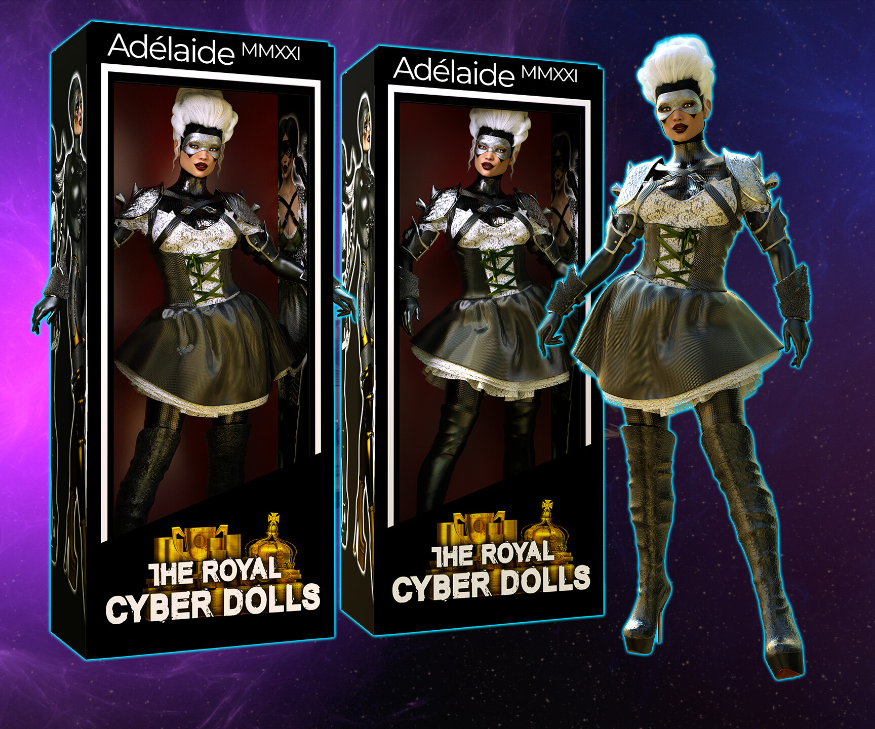 ArtStation - THE ROYAL CYBER DOLLS