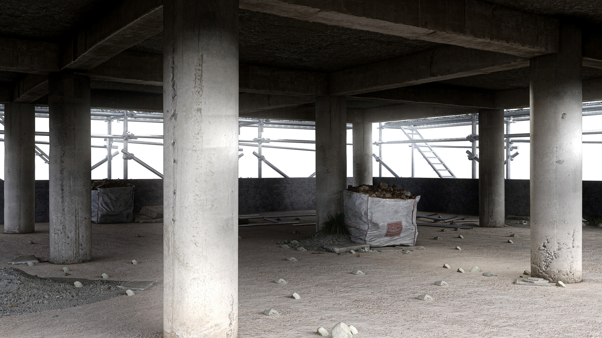 ArtStation - Unfinished Building