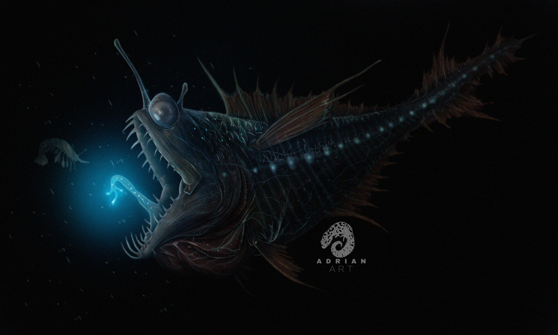 ArtStation - Abyssal fish (REMAKE)