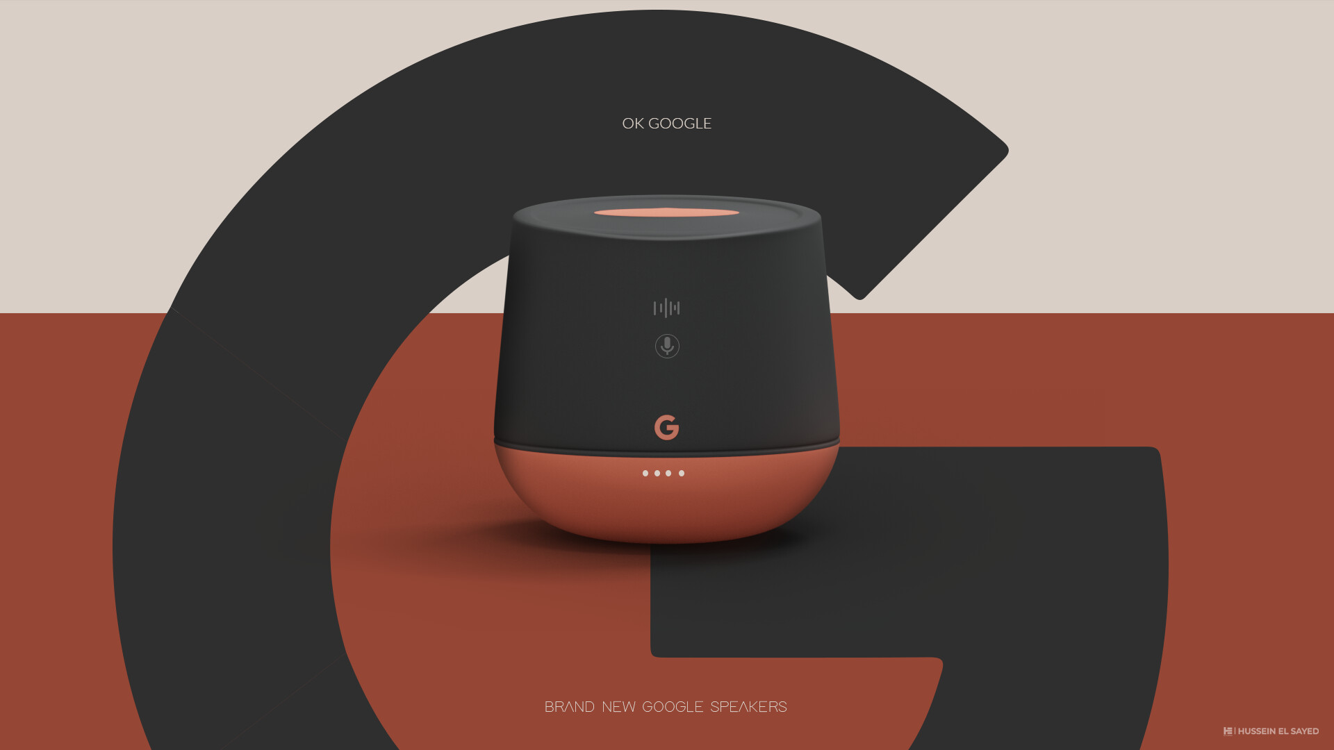 ArtStation - Google AI Speaker Concept Design