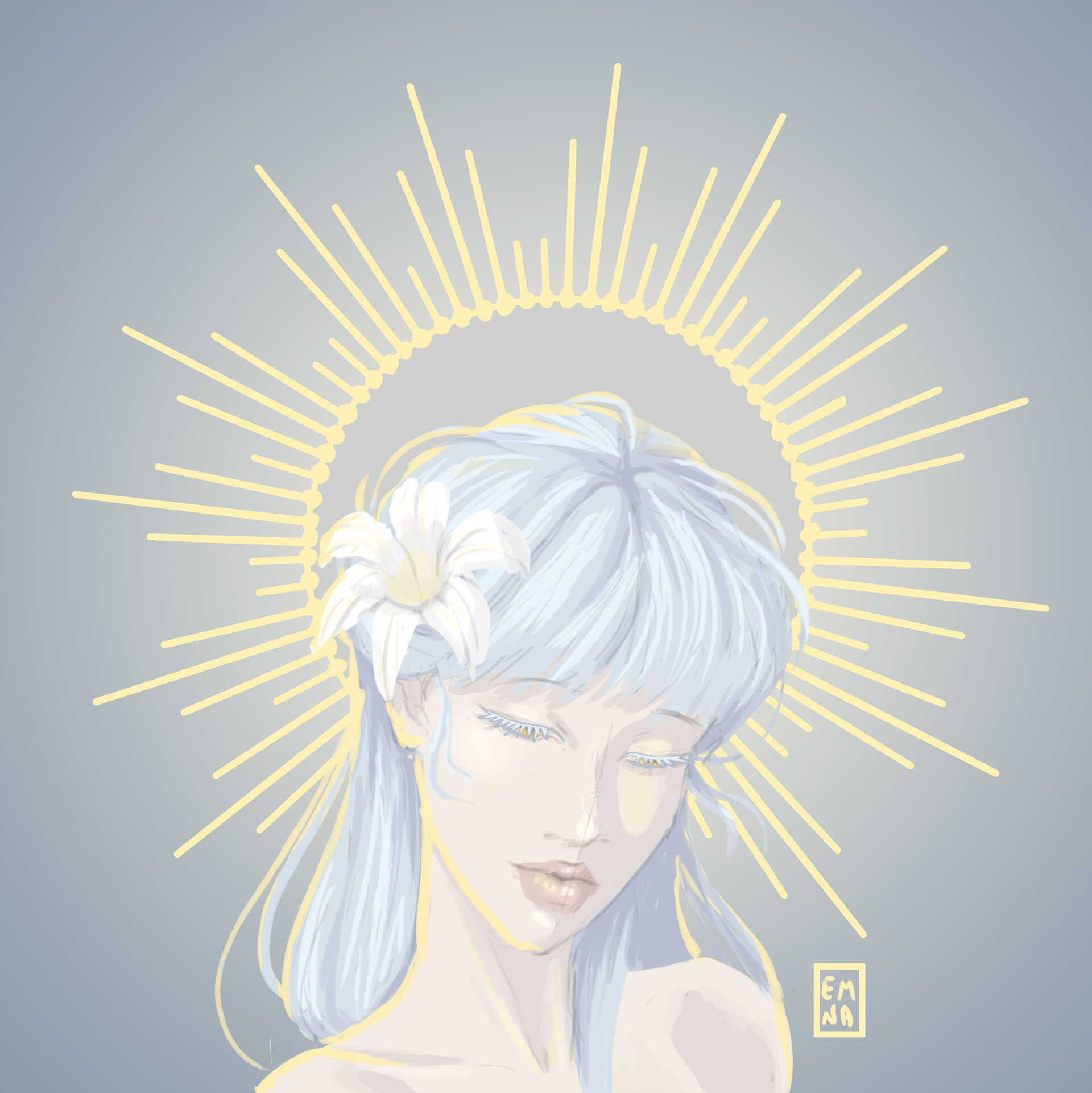 ArtStation - Sun Goddess ☀️