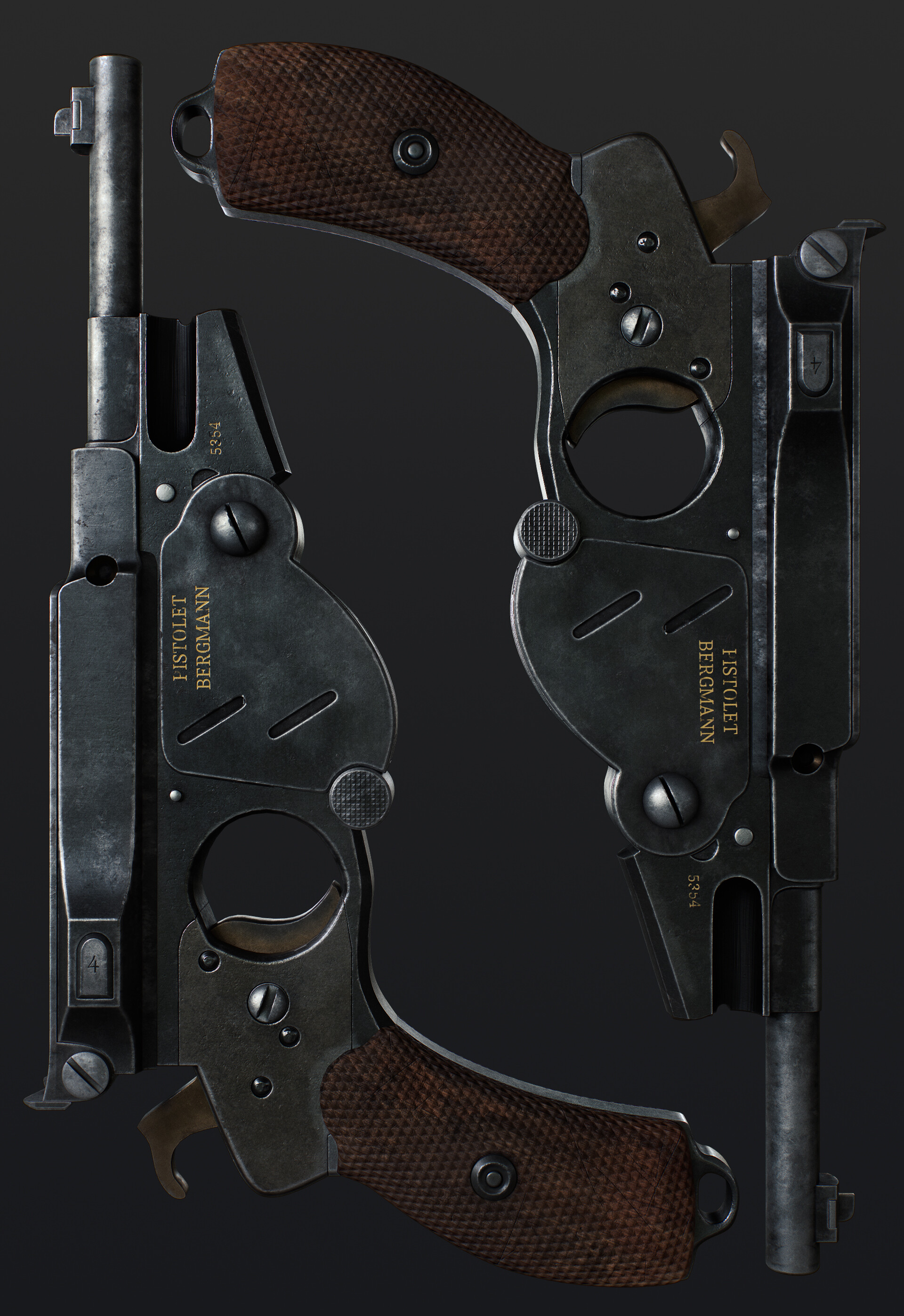 Xrona - Bergmann Pistols