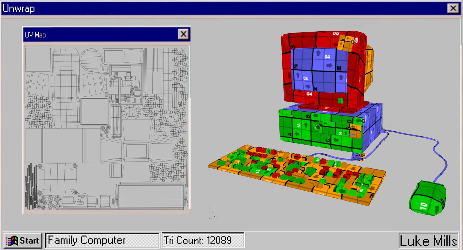 Luke Mills - Family Computer