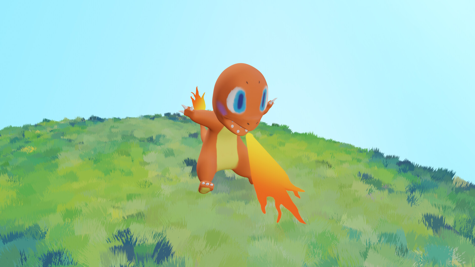 ArtStation - Charmander from Pokémon Café Mix