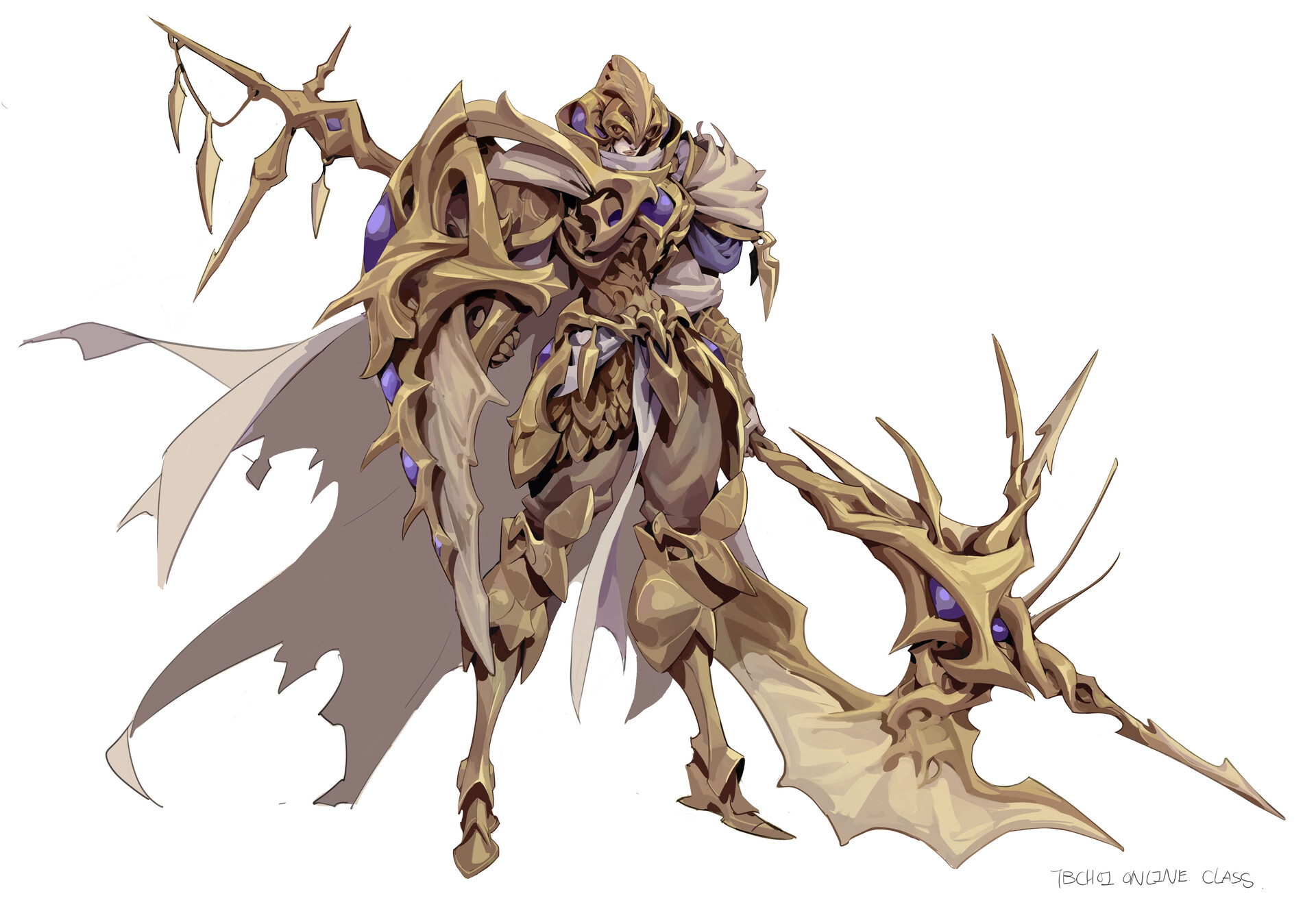 ArtStation - Online class demo (Character design)我的在线课堂演示。