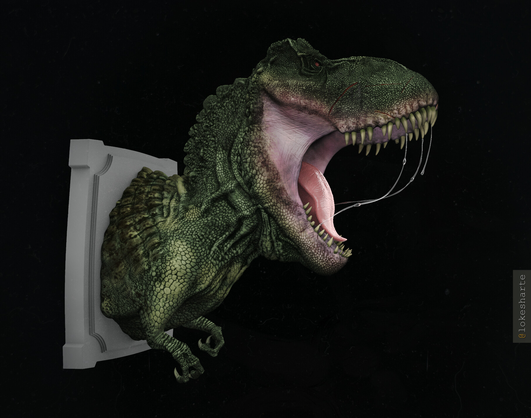 ArtStation - T-Rex (Kong Inspired)