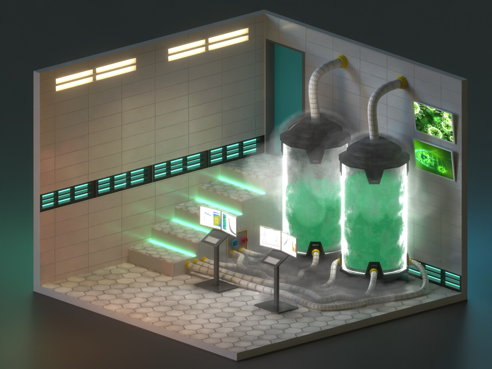 ArtStation - Low Poly work