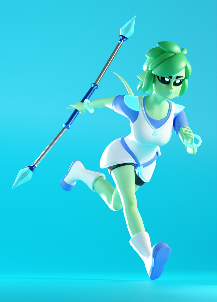 ArtStation - Versy - 3D character