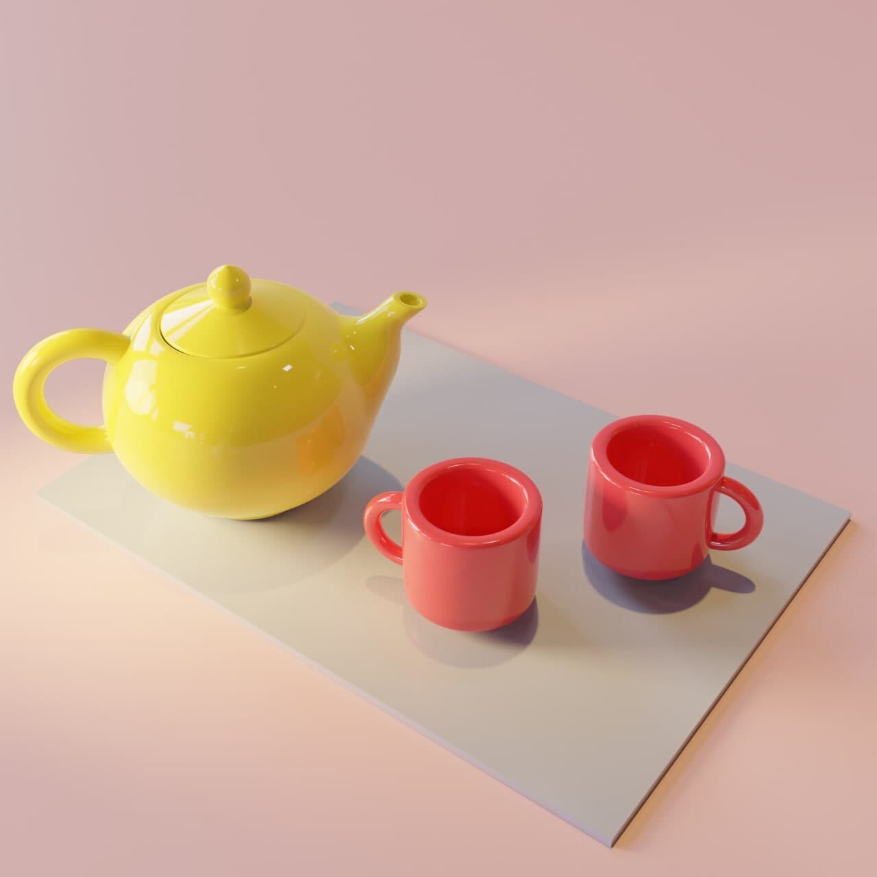 ArtStation - tea pot 2