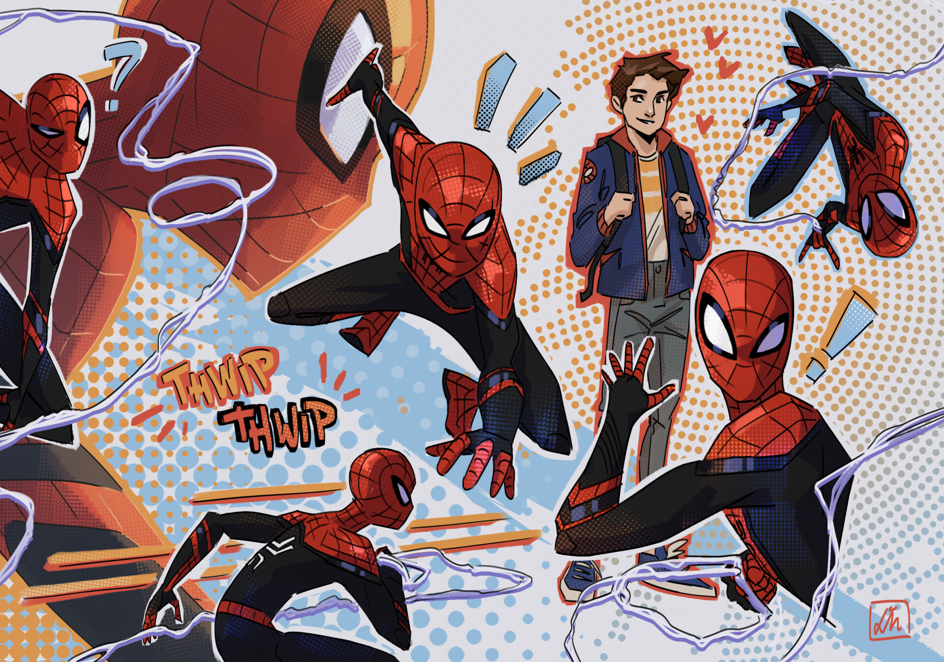 ArtStation - Spider-man - random drawings 3 and better