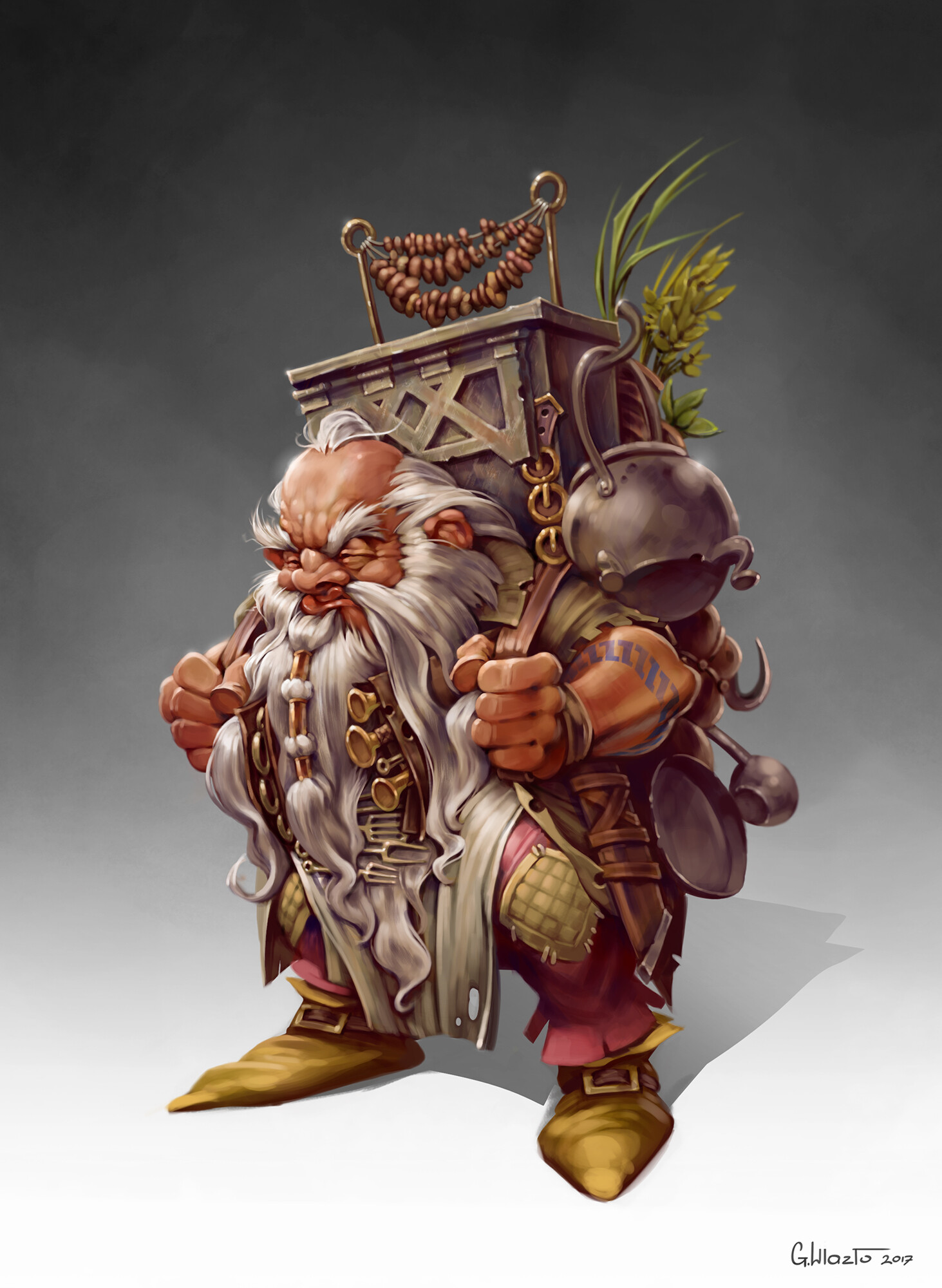 ArtStation - Dwarf Cook