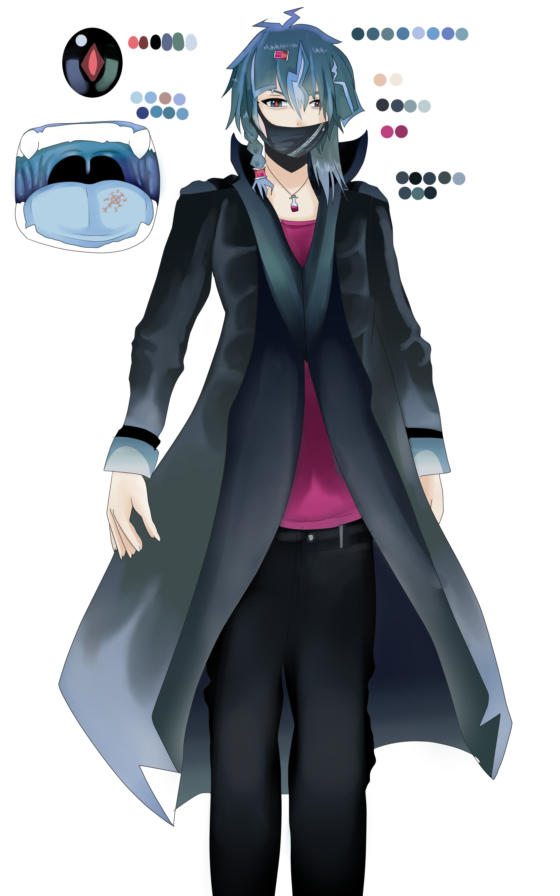 Anime Male Character Concept Art Kagami Concept Art Monster Hunter