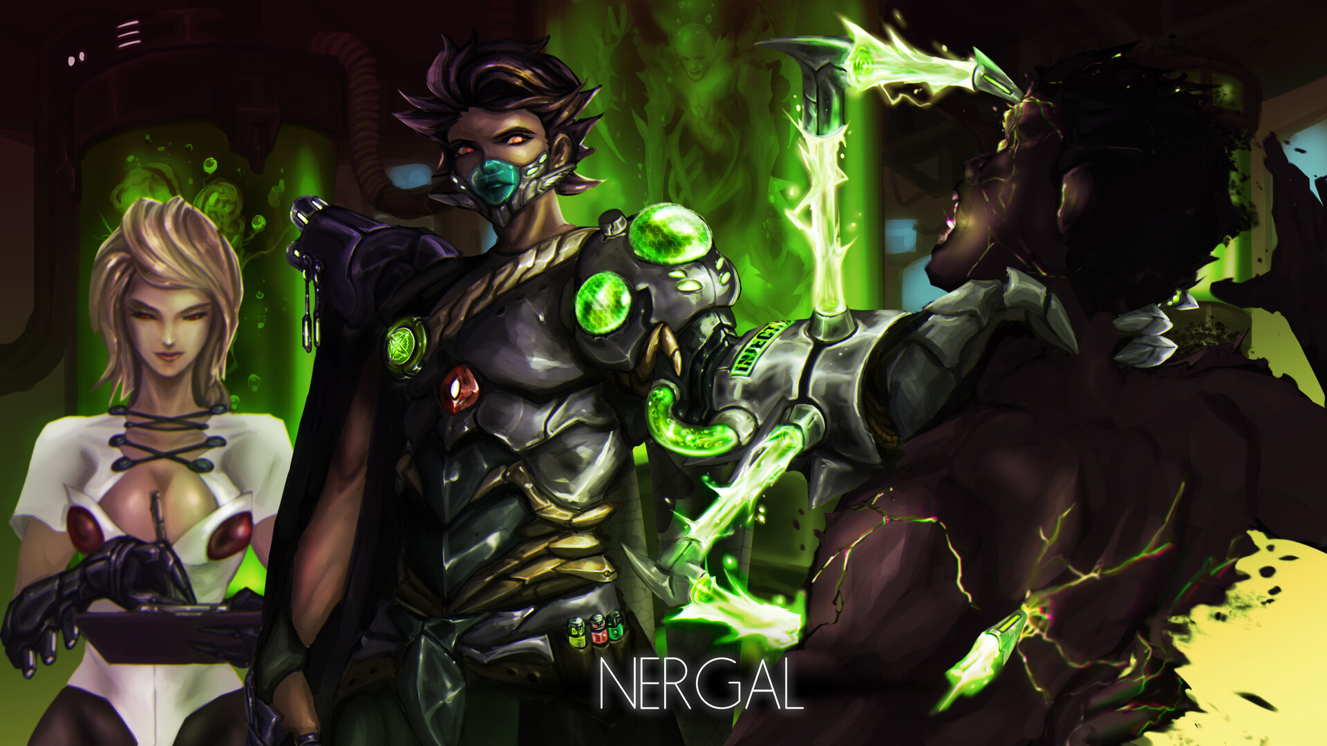 ArtStation - Nergal Umbra--The Plague