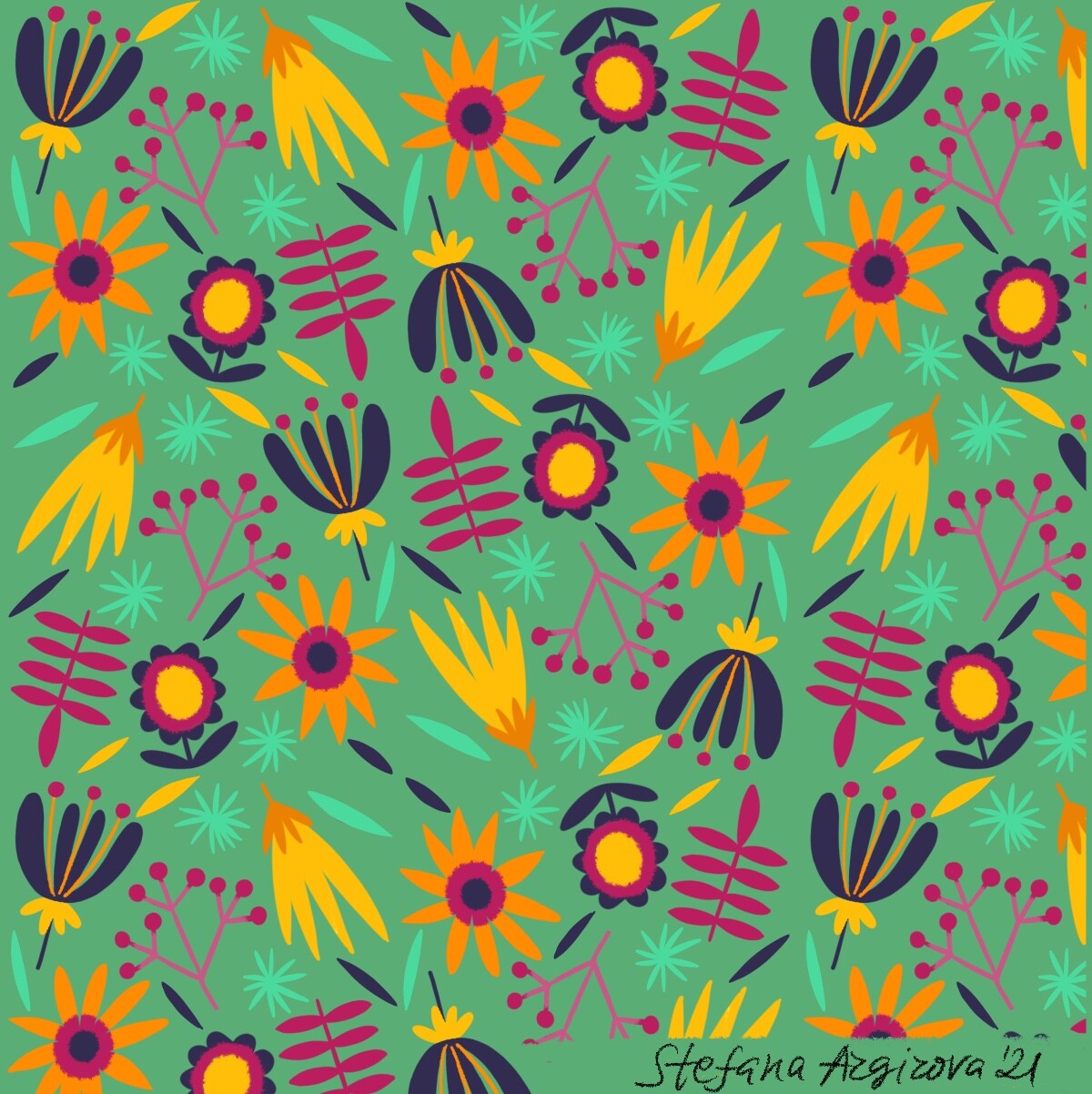 ArtStation - Pattern and character design