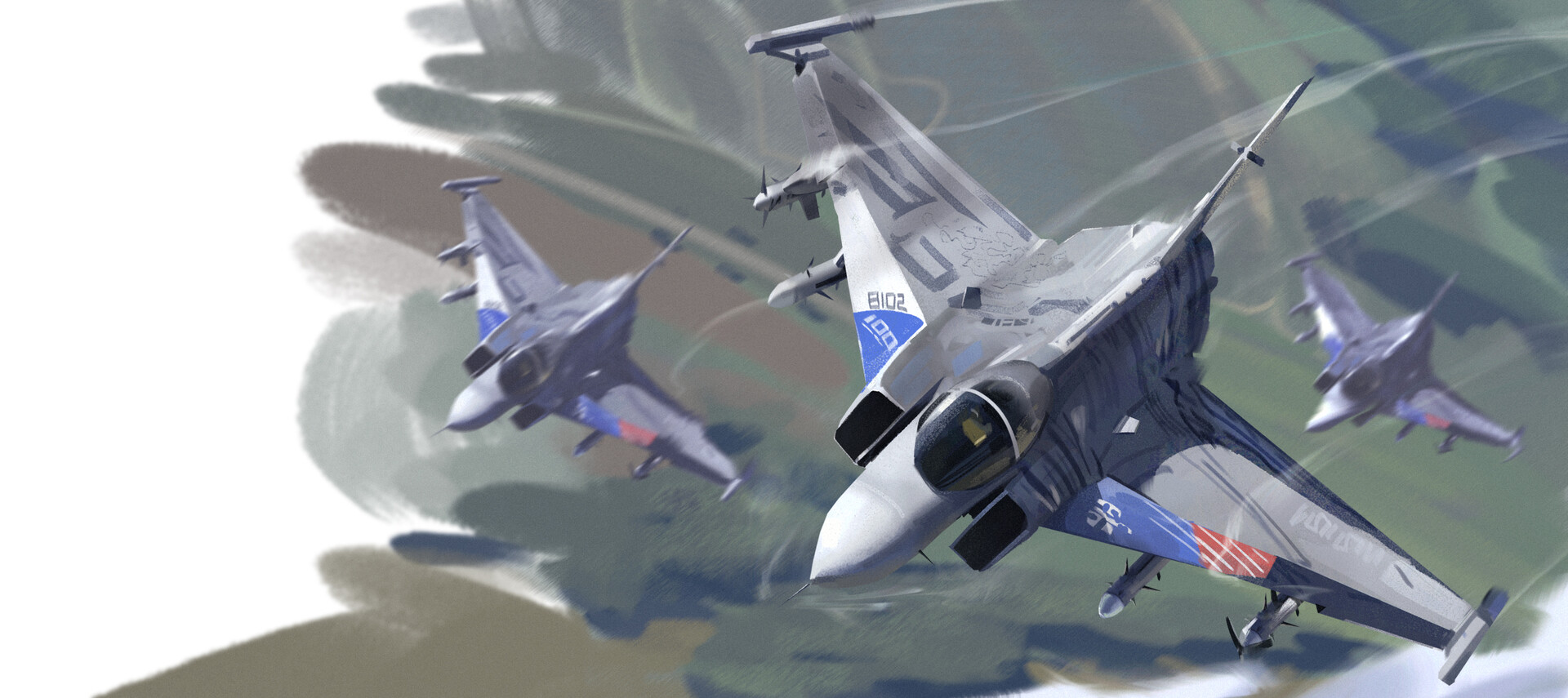 ArtStation - Fighter jets