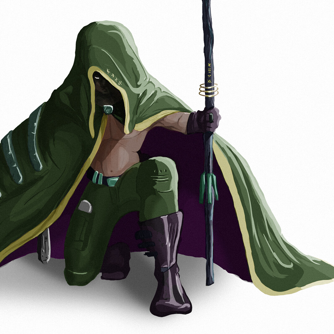 ArtStation - Mage from the Future