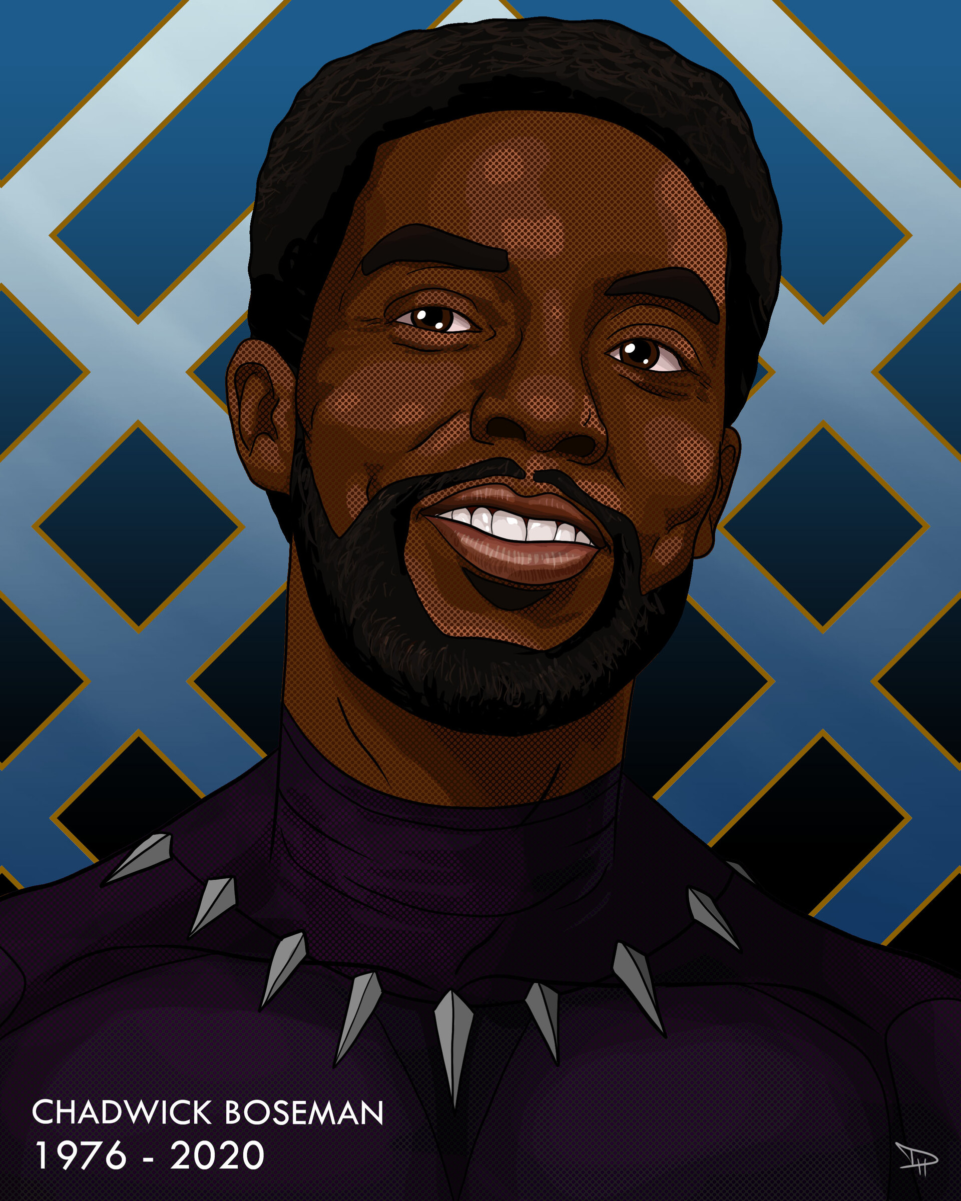 ArtStation - Chadwick Boseman Black Panther Tribute