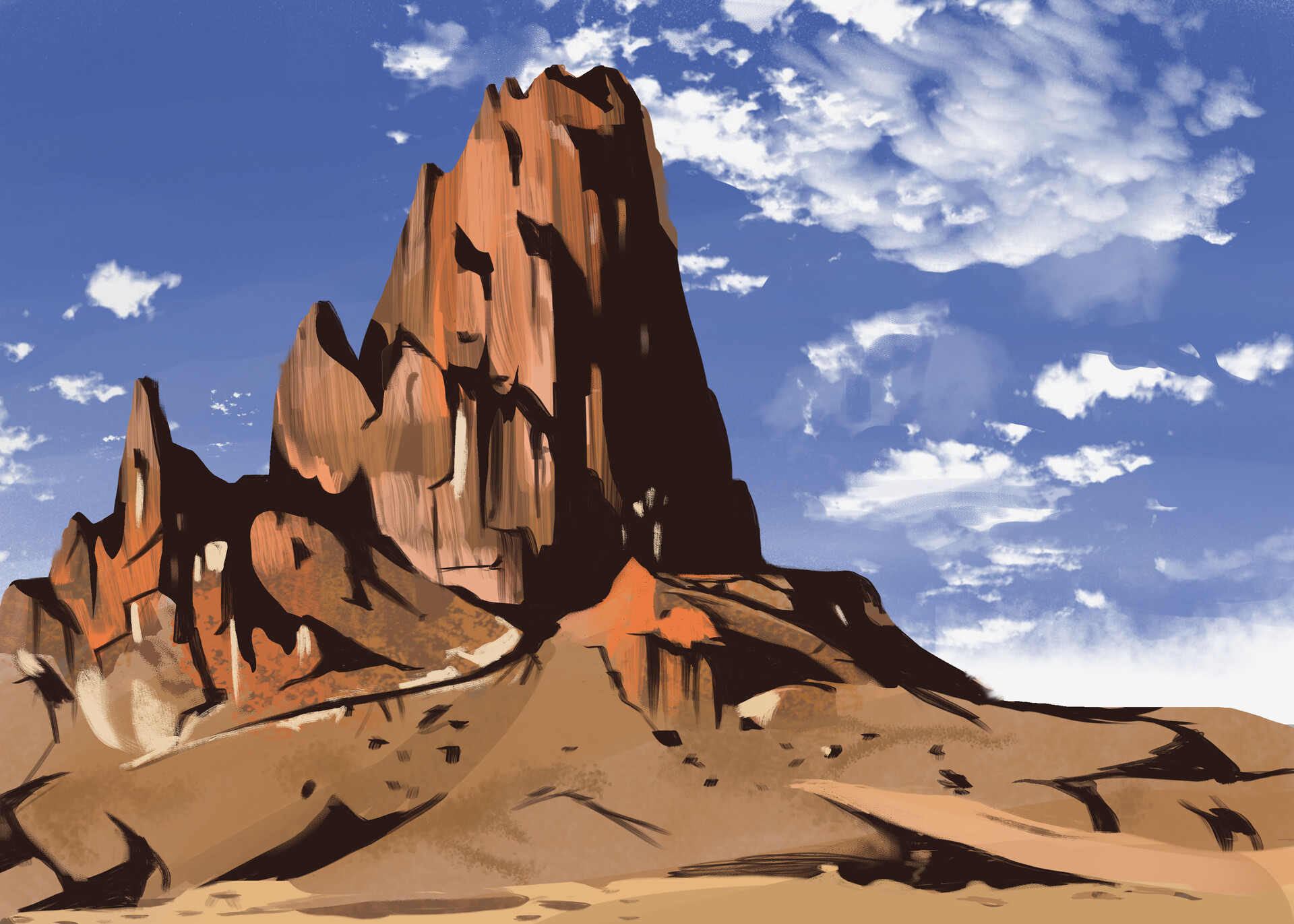 ArtStation - Mountain Study - November 2020