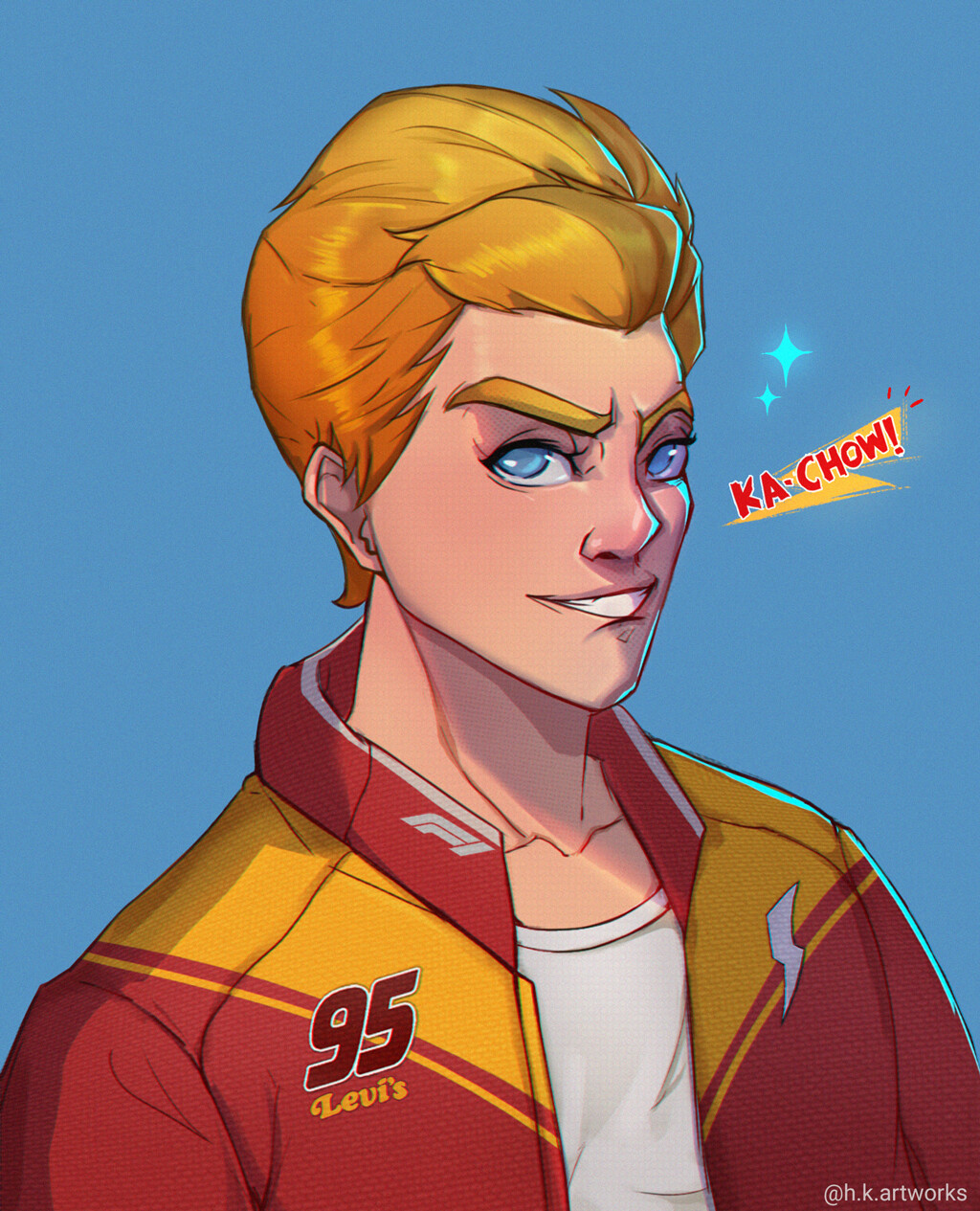 ArtStation - Lightning Mcqueen Humanized