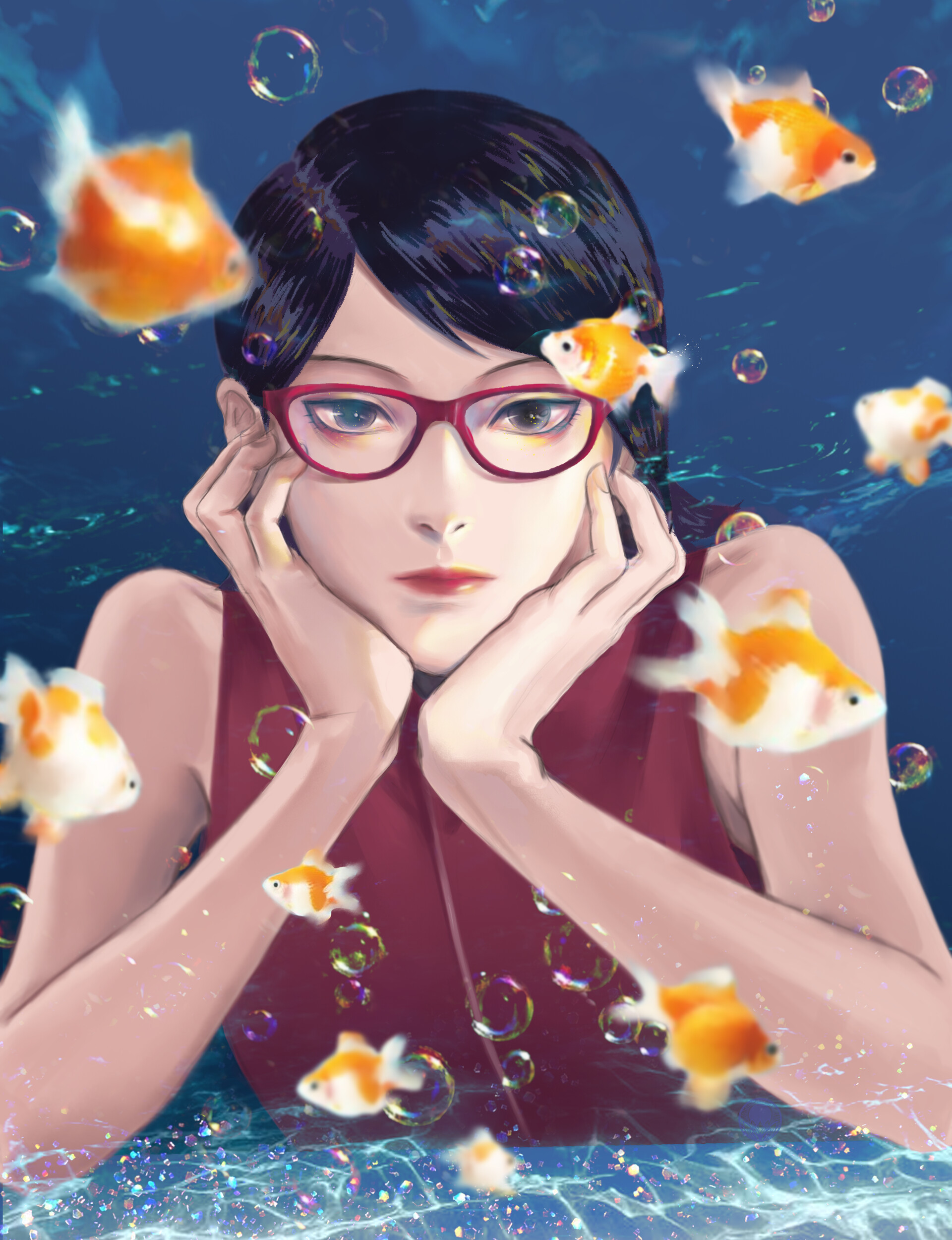 ArtStation - goldfish dream