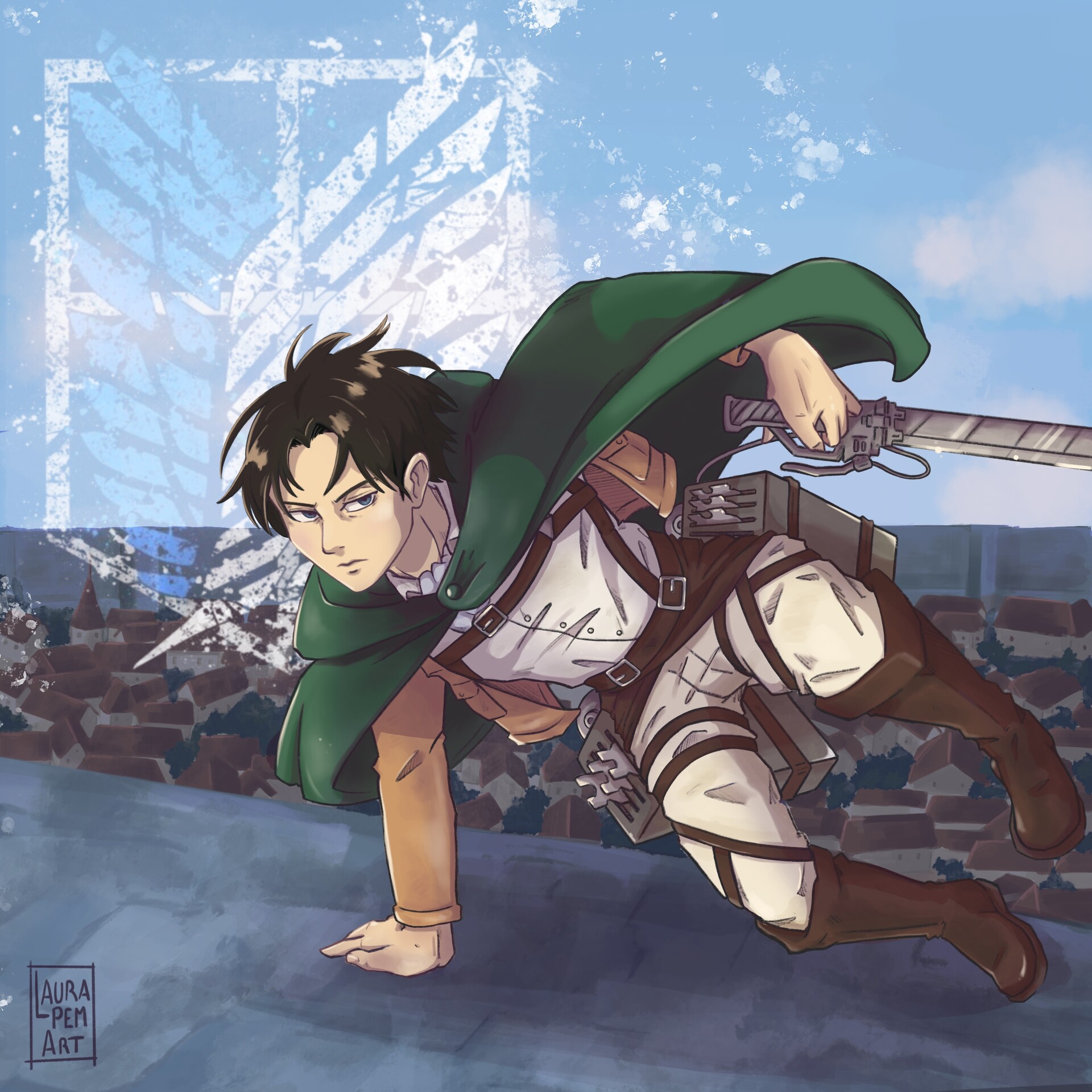 ArtStation - Levi Ackerman