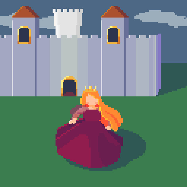 ArtStation - Princess on the run