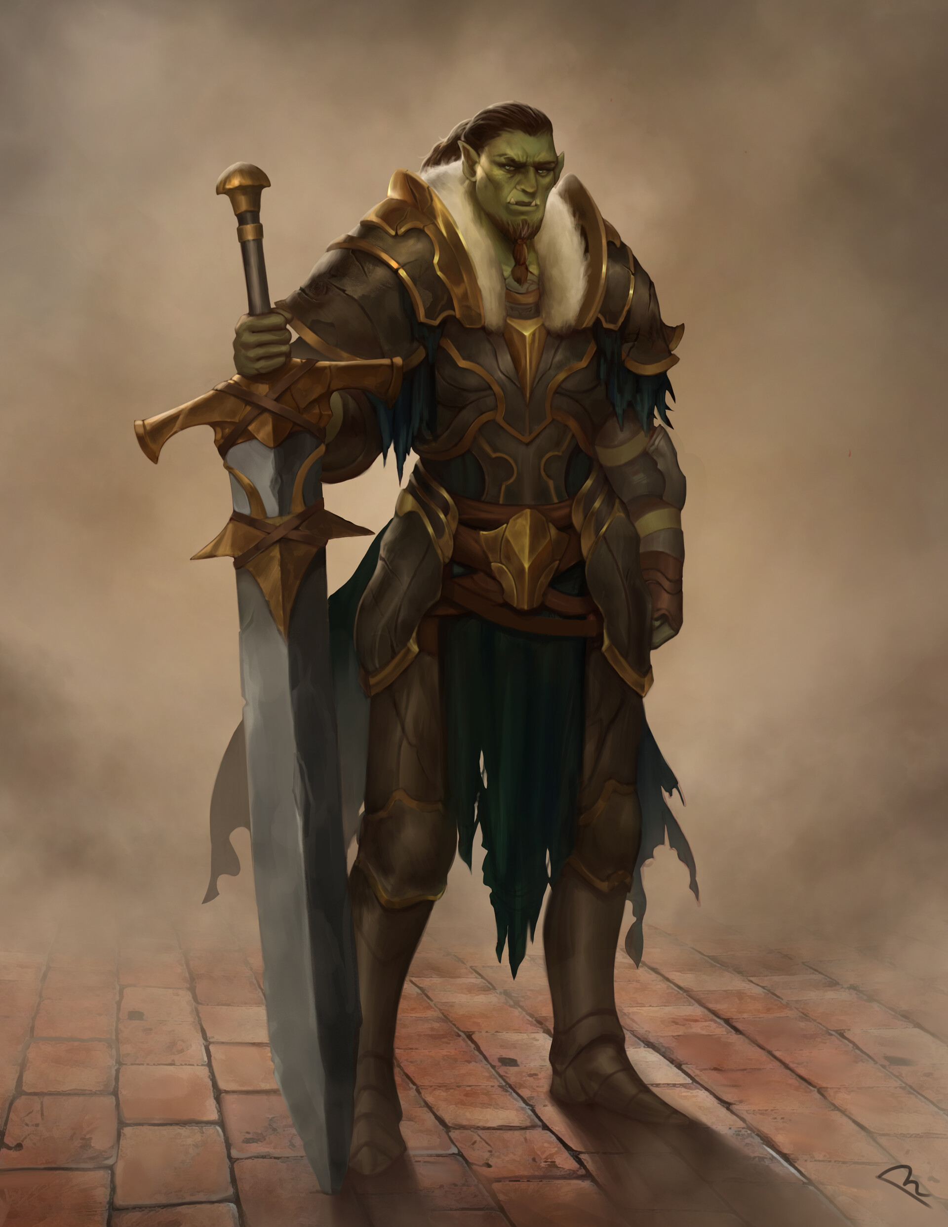 Gohr by Bradd Maesa : r/ImaginaryOrcs