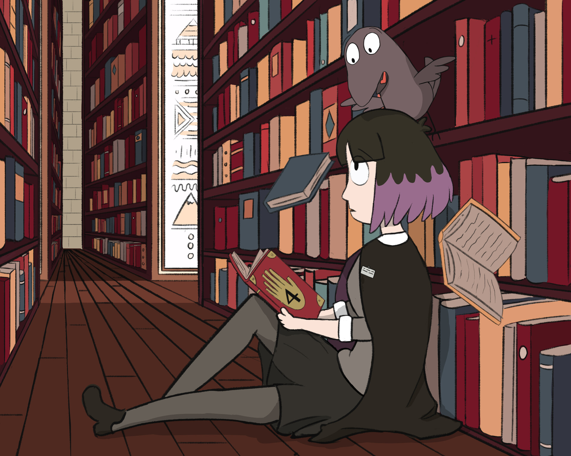 ArtStation - Hilda: The Librarian