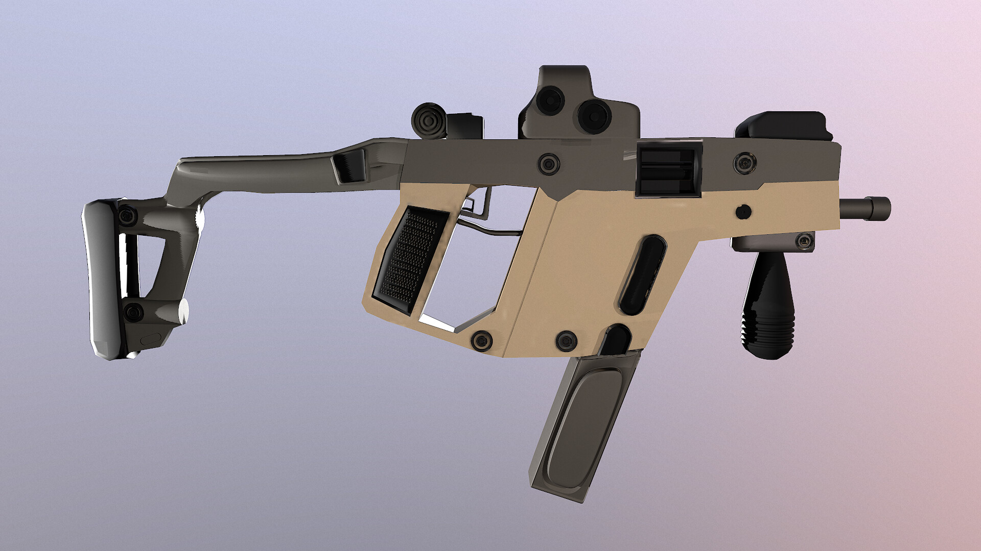 ArtStation - Kriss vector Gun